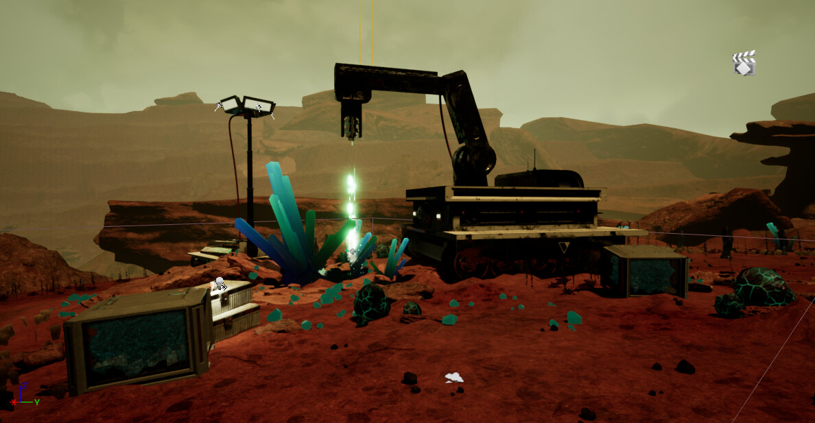 Game Artist and UI/UX Designer - Unearthed -unreal engine cyberpunk