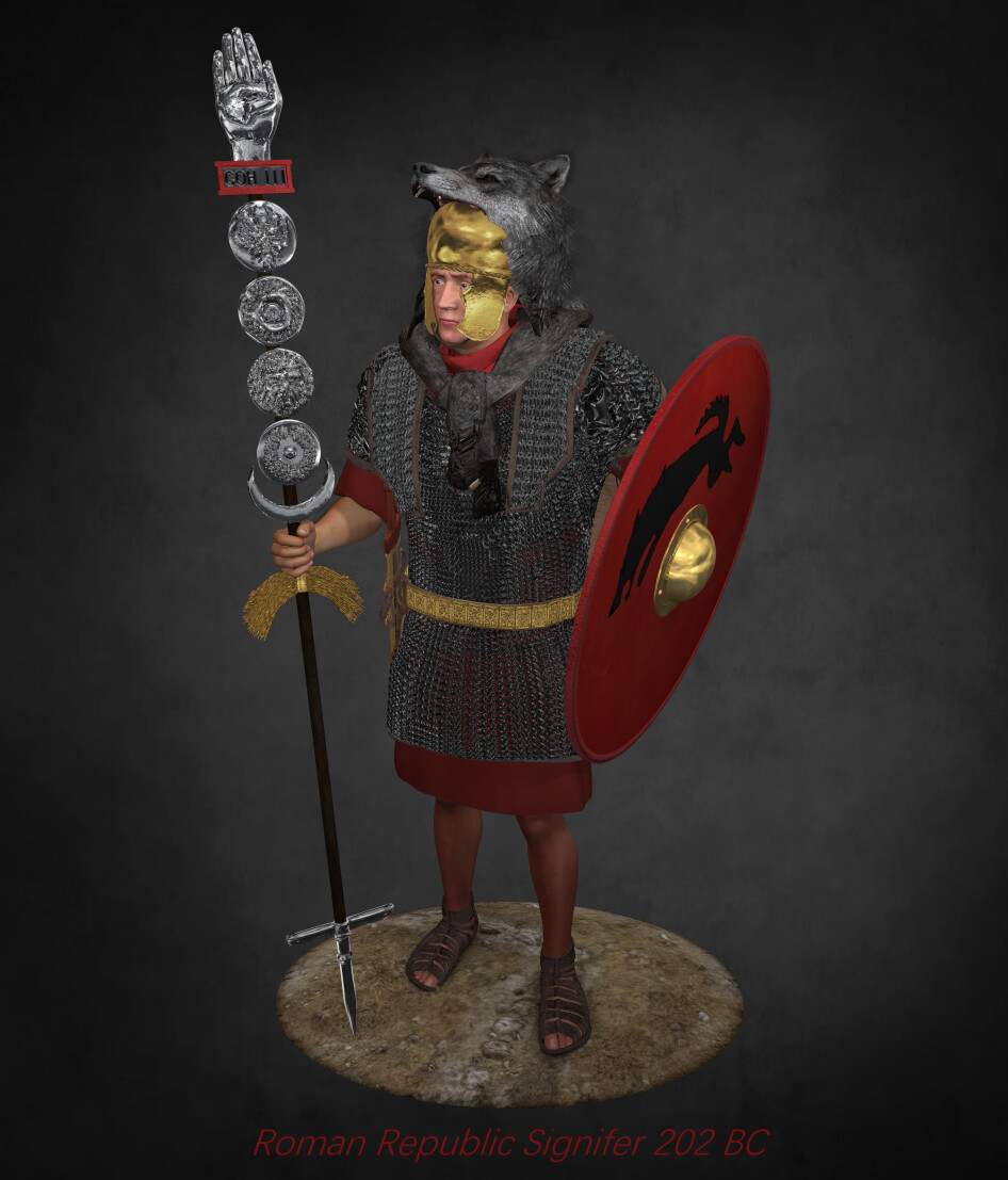 ArtStation - Roman Republic Signifer