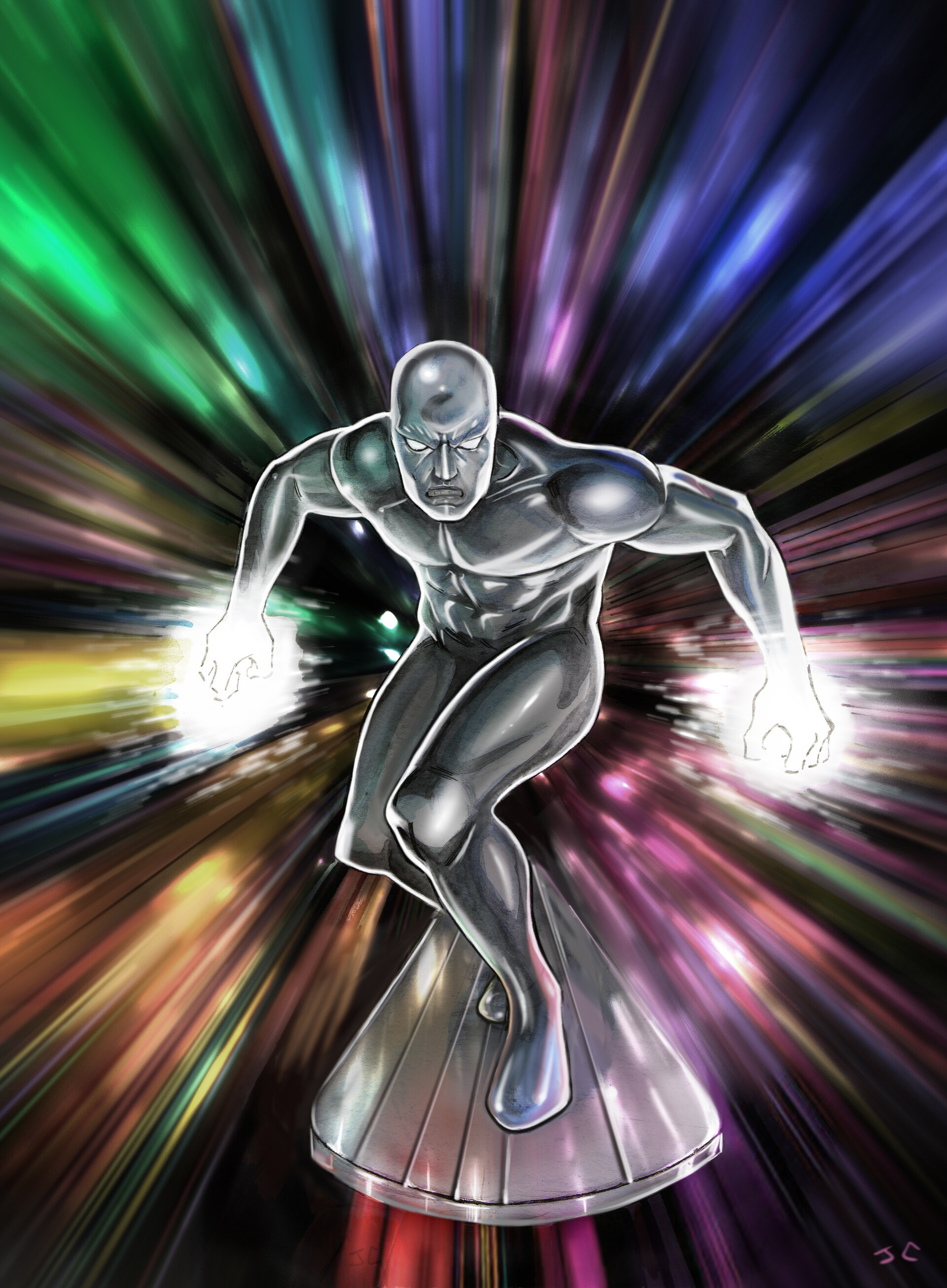 ArtStation - Silver Surfer