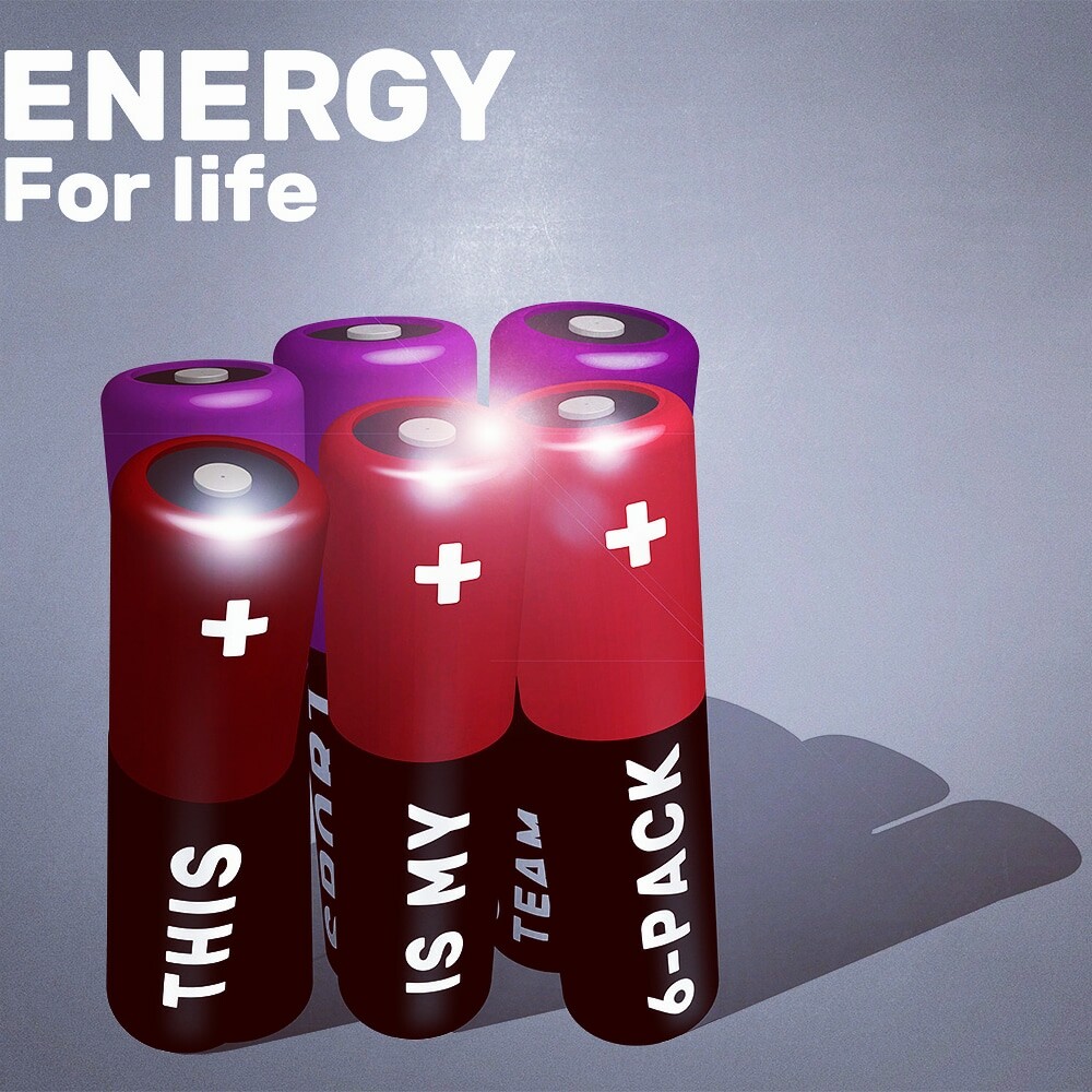 ArtStation - Energy six-pack
