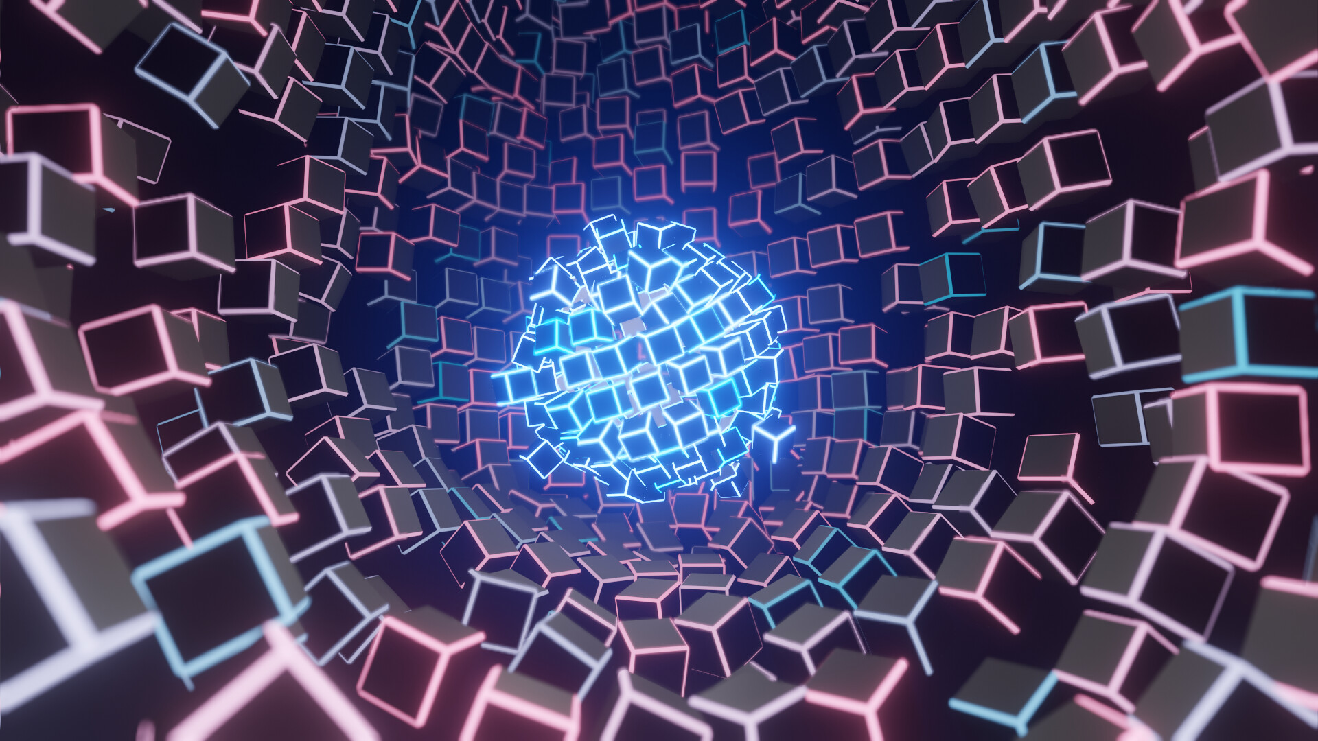 ArtStation - Abstract cubes