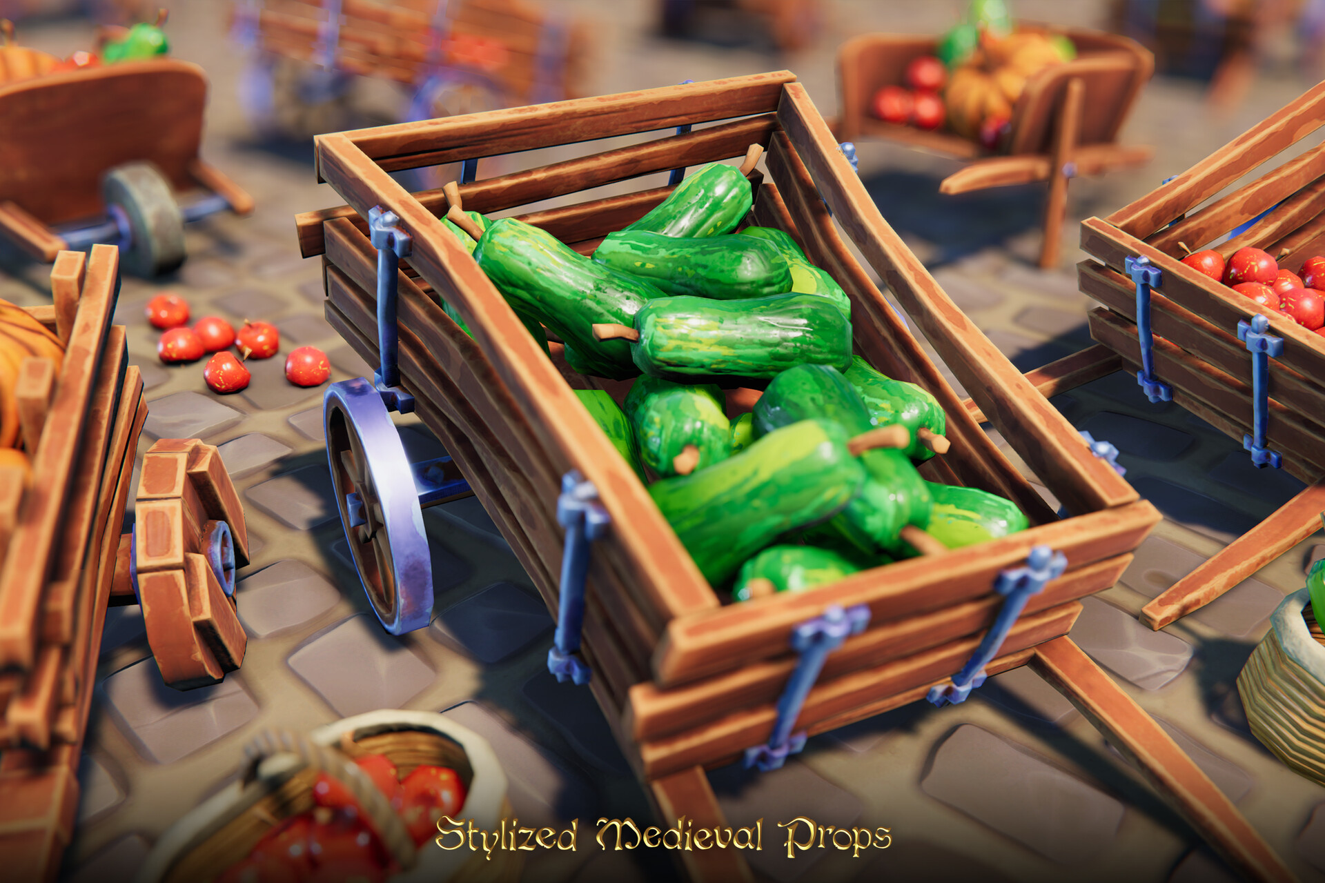 Nicolas Duboc - Stylized Medieval Props