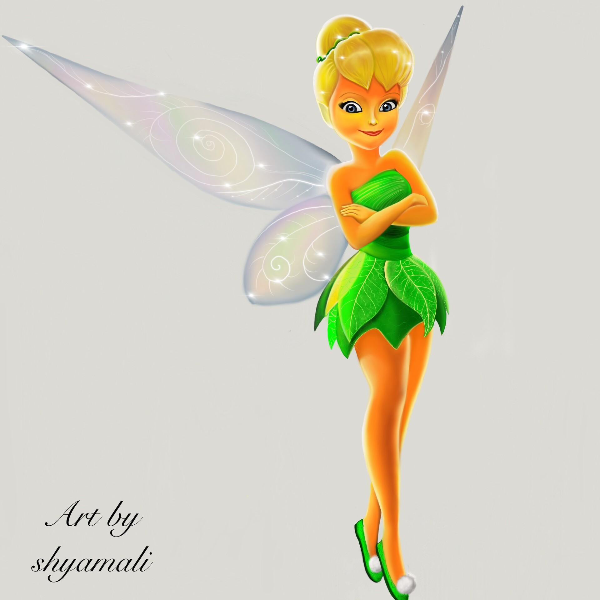 ArtStation - Tinkerbell Painting