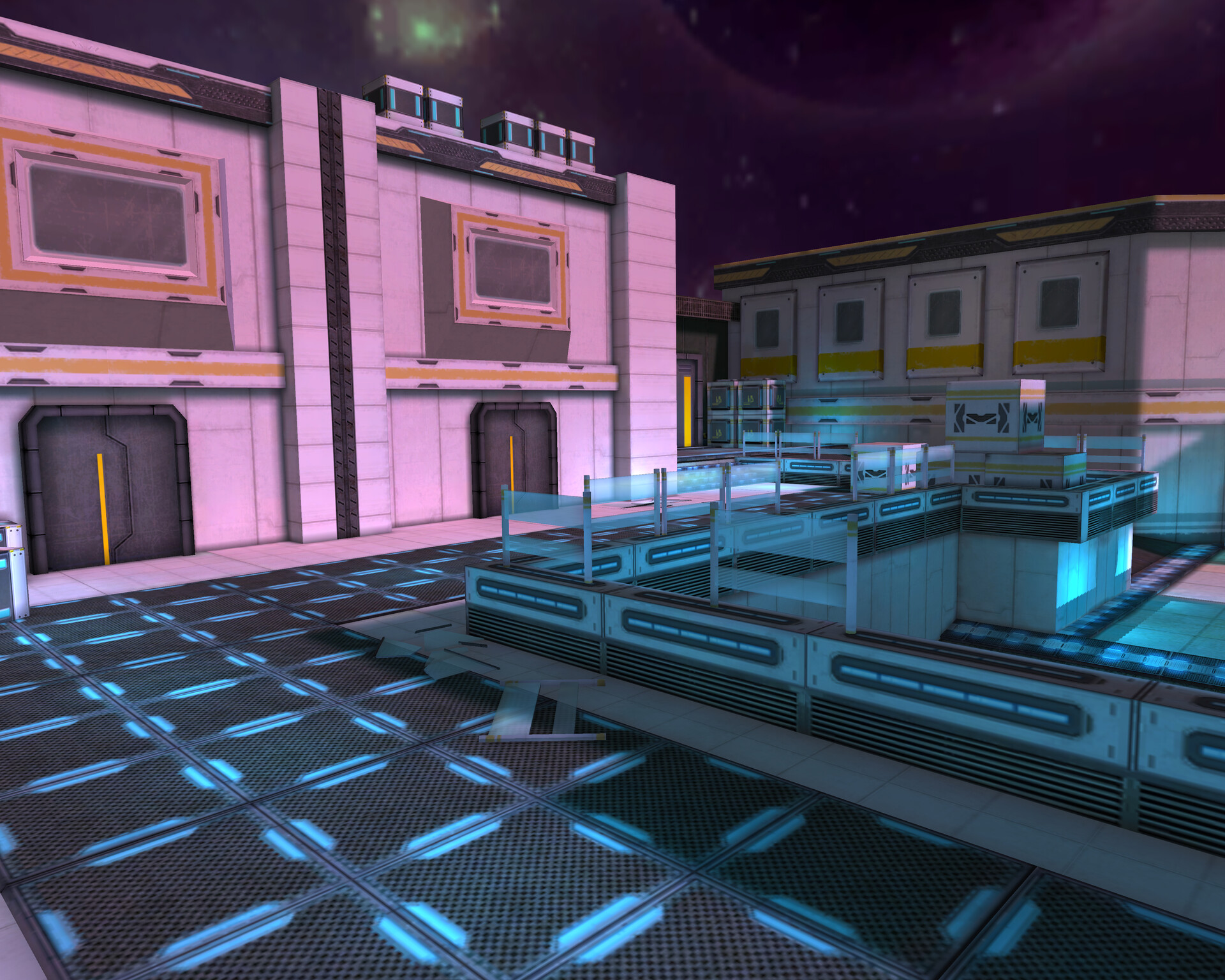 Yu-Ling Chen - One of the environments in《即刻槍戰》