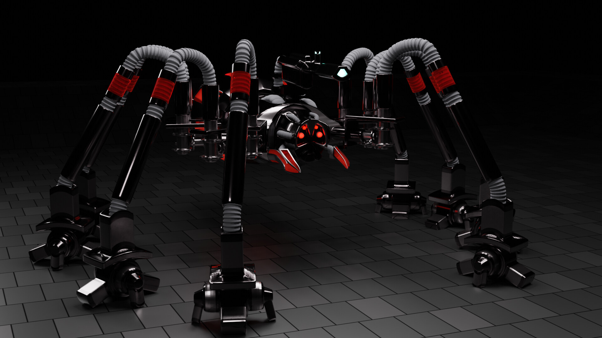 ArtStation - Spider Robot