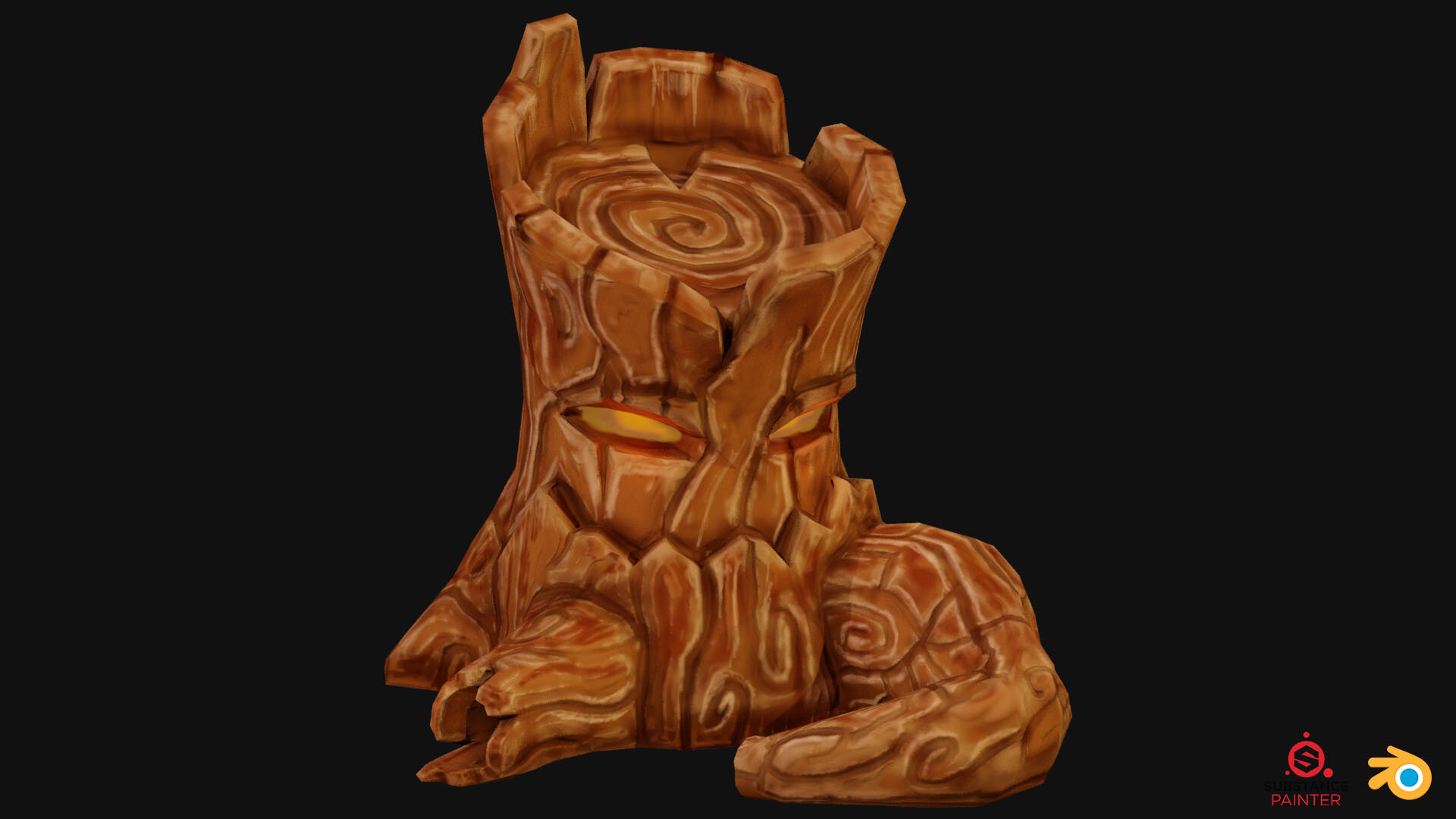 ArtStation - TREE MONSTER