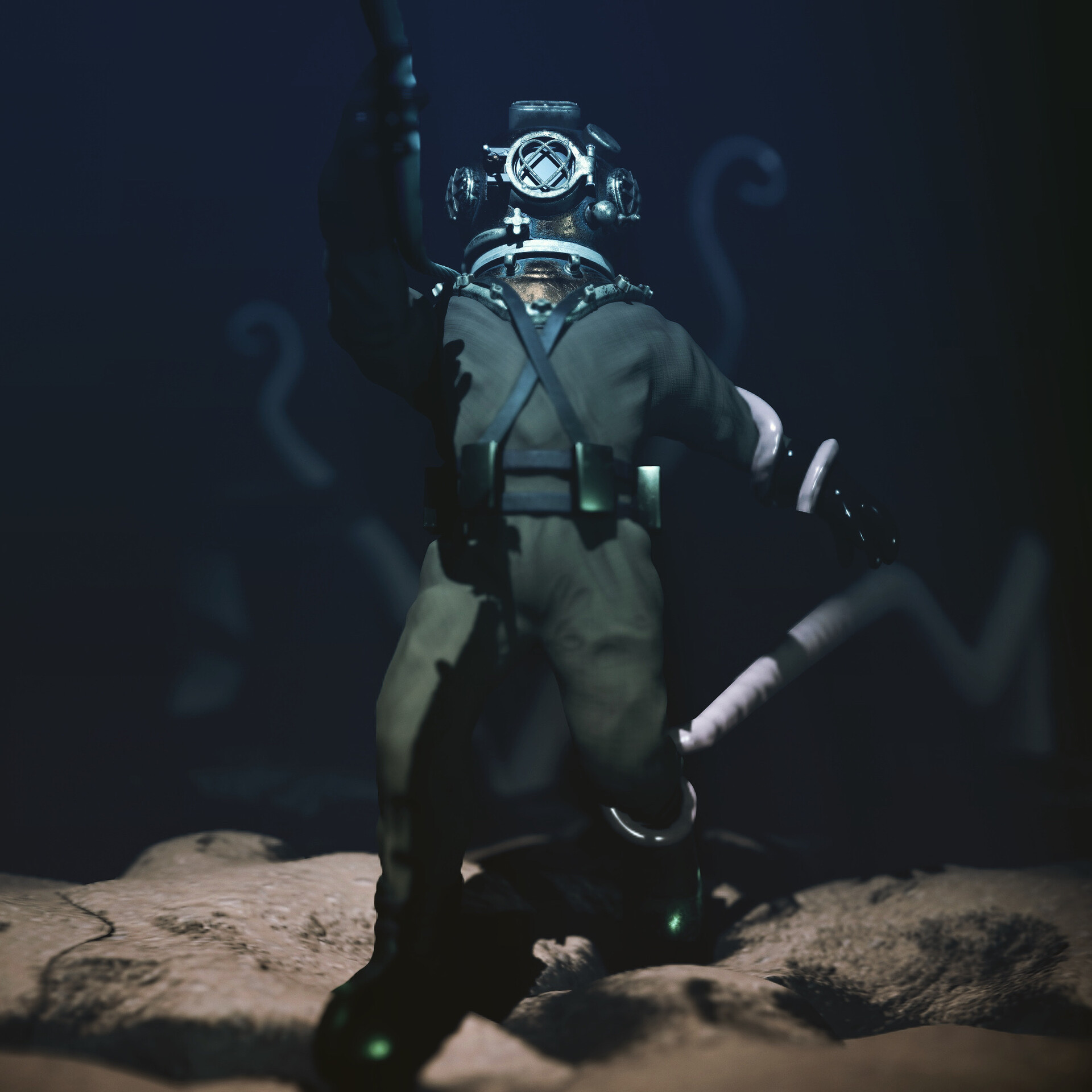 ArtStation - Deep sea diver