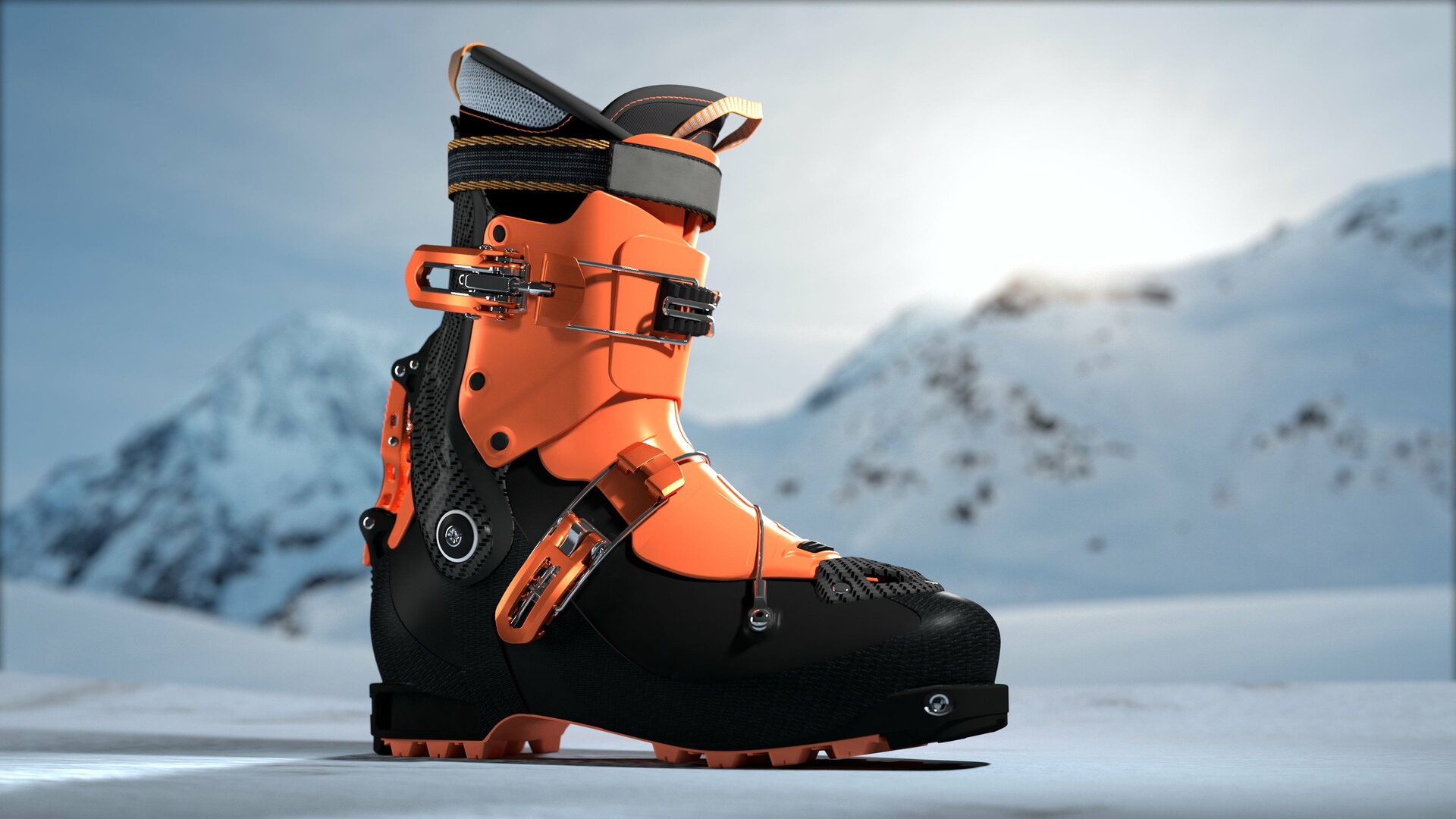 ArtStation - Ski Boot