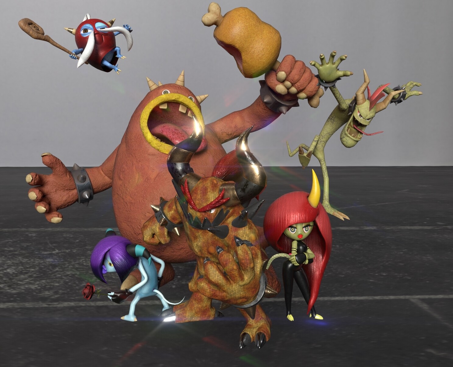 ArtStation - Deadly Six