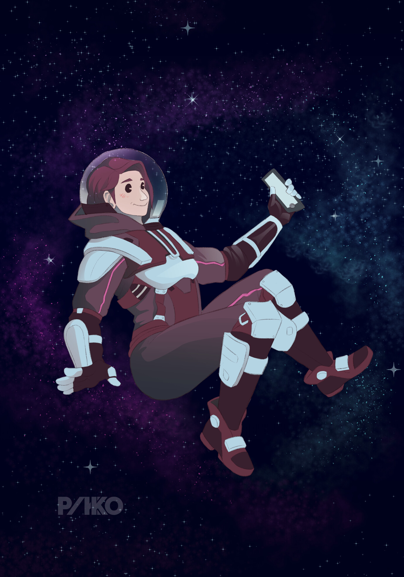 ArtStation - Social isolation in space