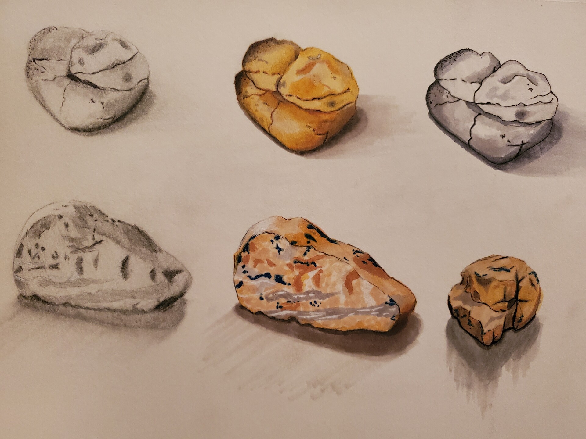 ArtStation - Rock Study