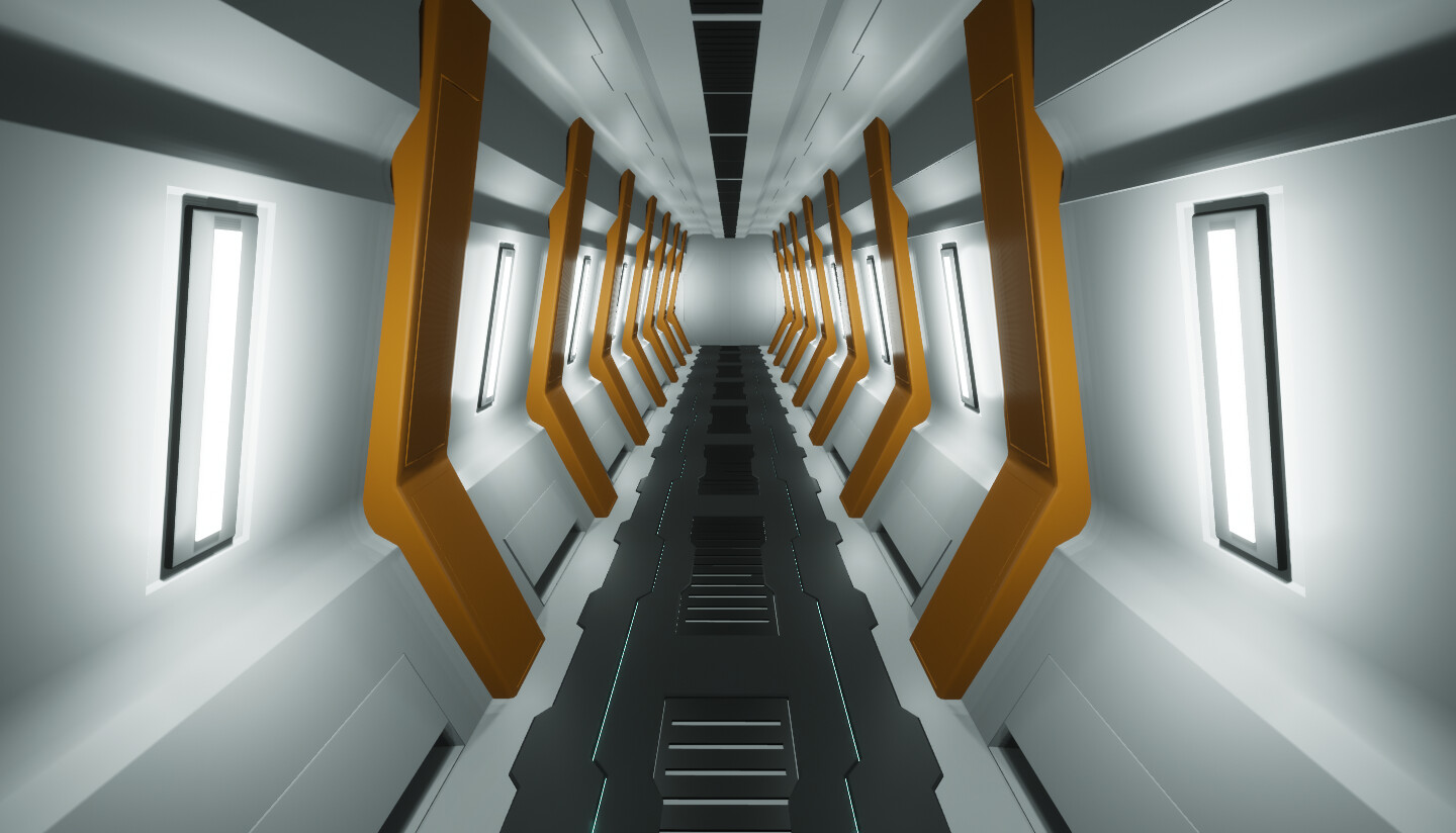 ArtStation - Sci Fi Modular Environment (WIP)