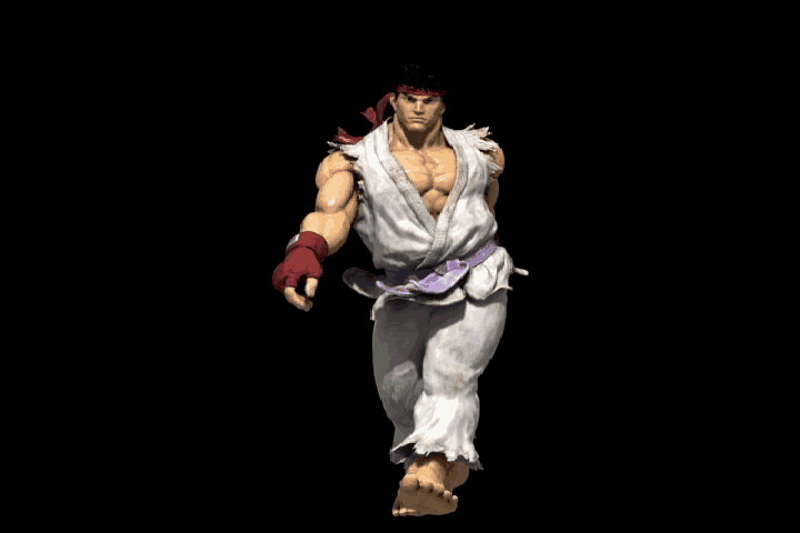 ArtStation - Ryu walks