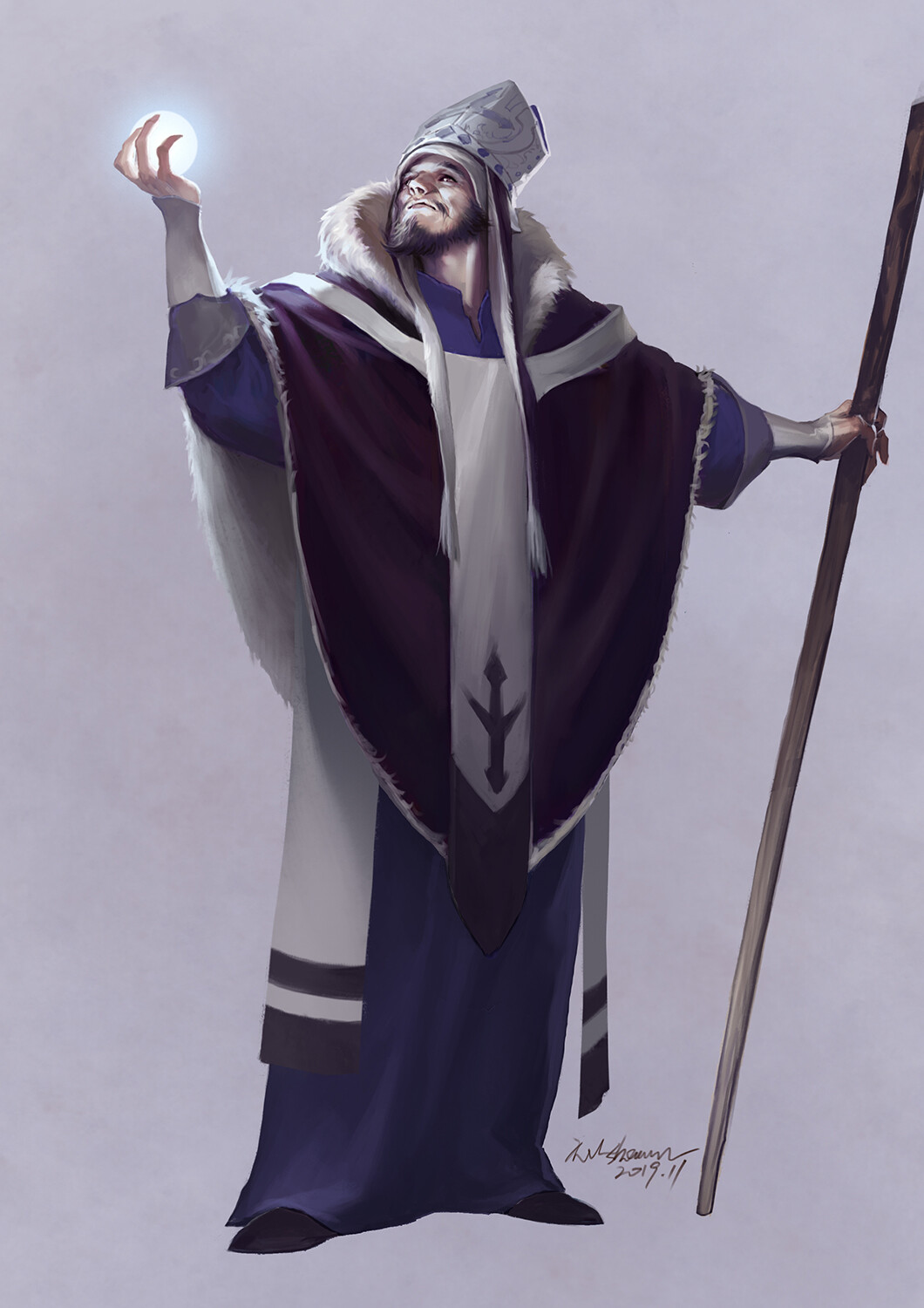 ArtStation - Moon priest