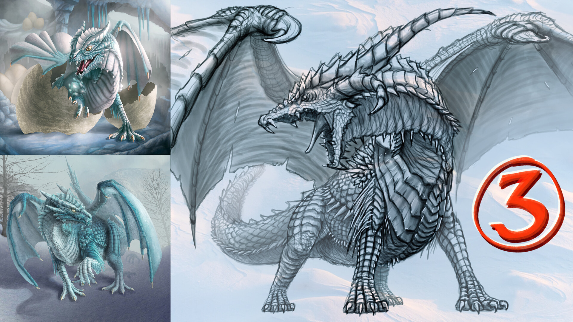 Ice Dragons