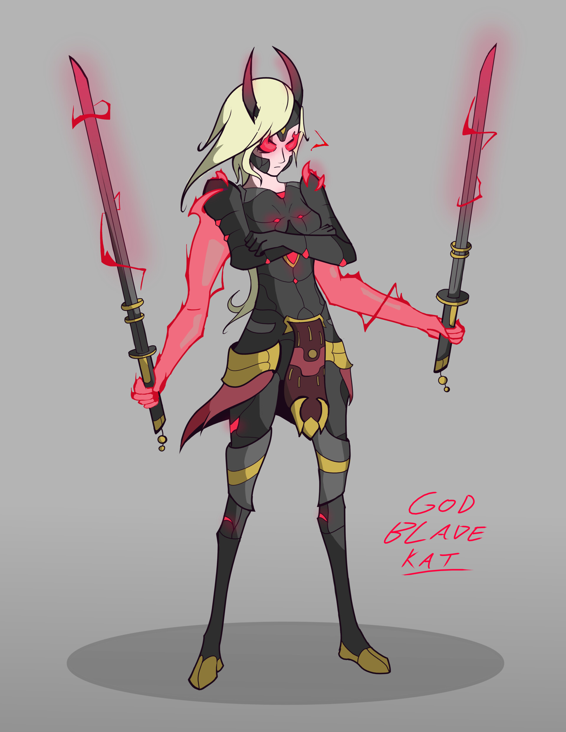 ArtStation - God Blade Katarina - League of Legends