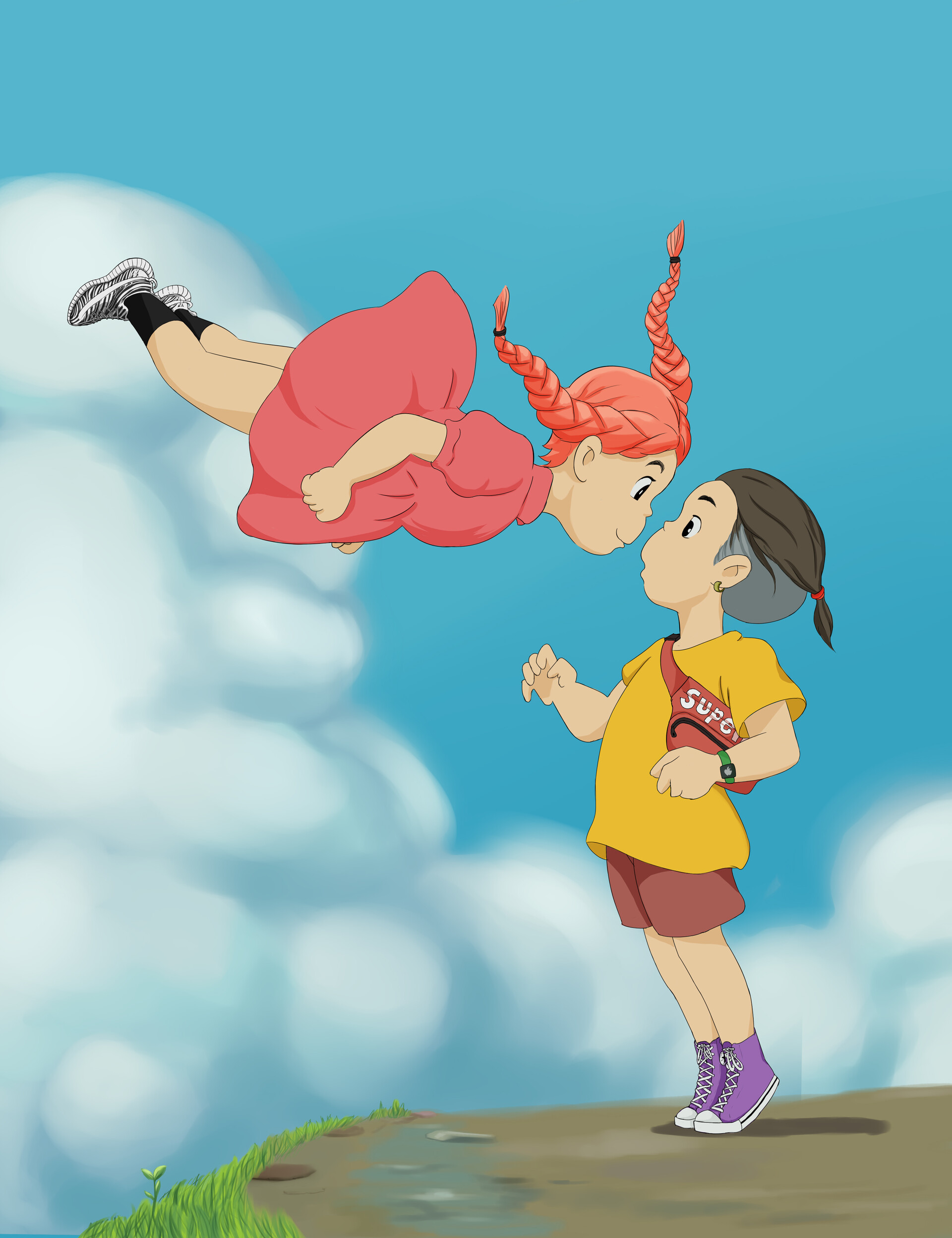 ArtStation - Ponyo redraw