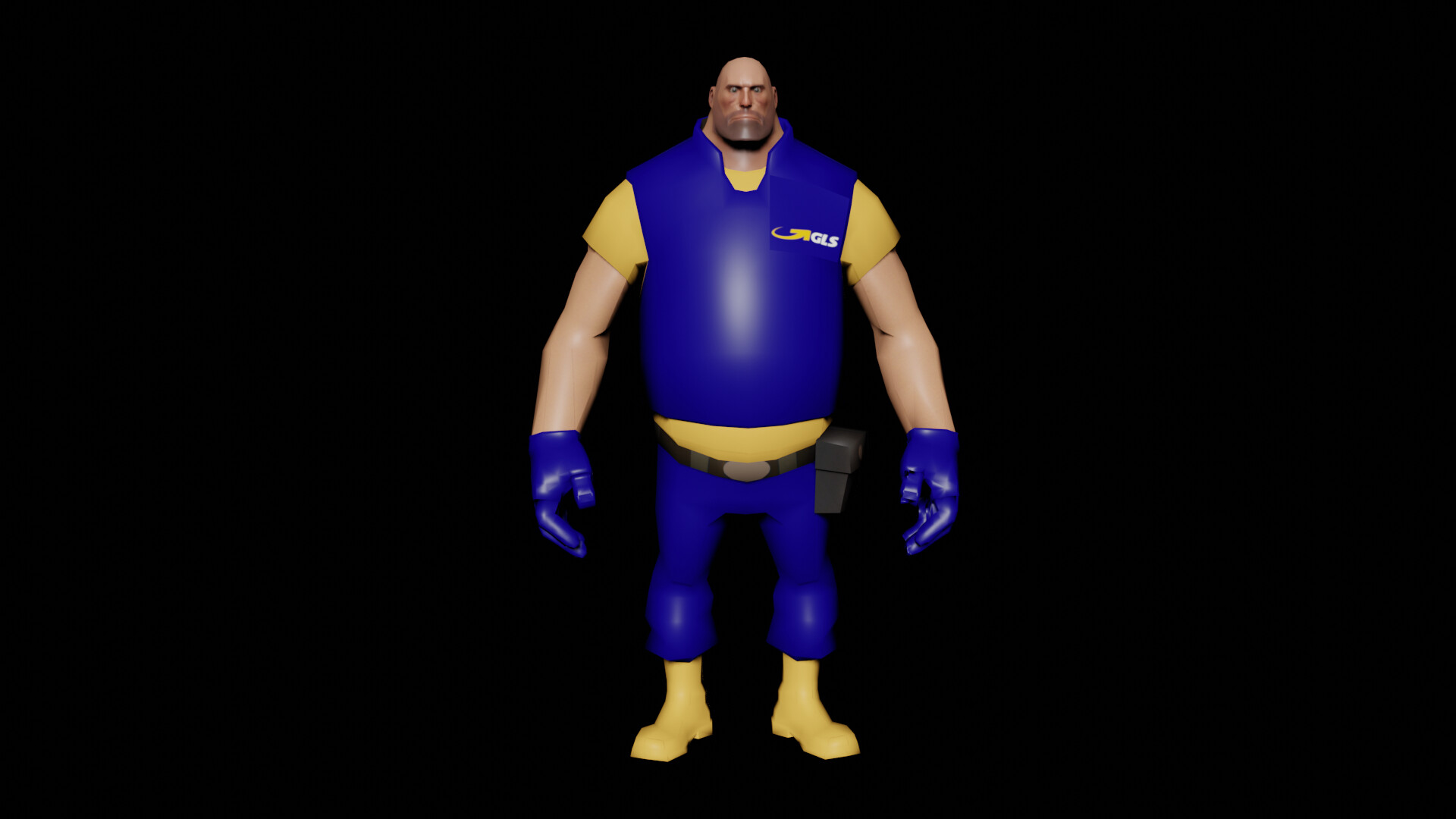 ArtStation - TF2 Heavy GLS RESKIN