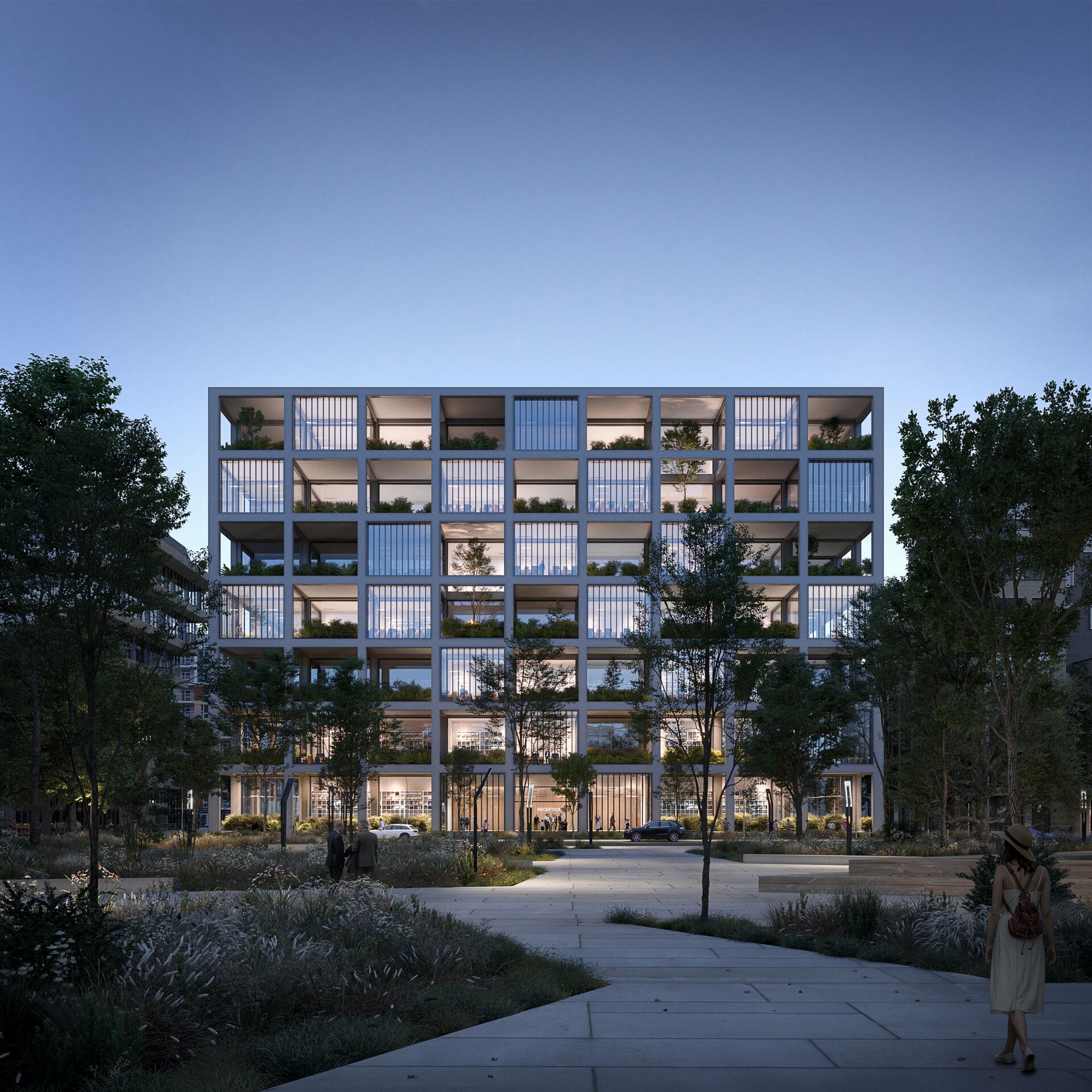 ArtStation - Office building in France