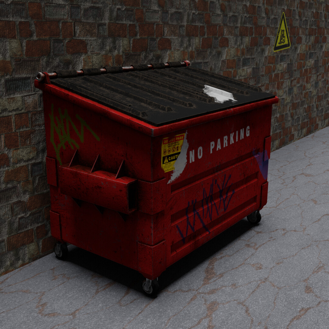 Kyle Shepherd - Alleyway Dumpster