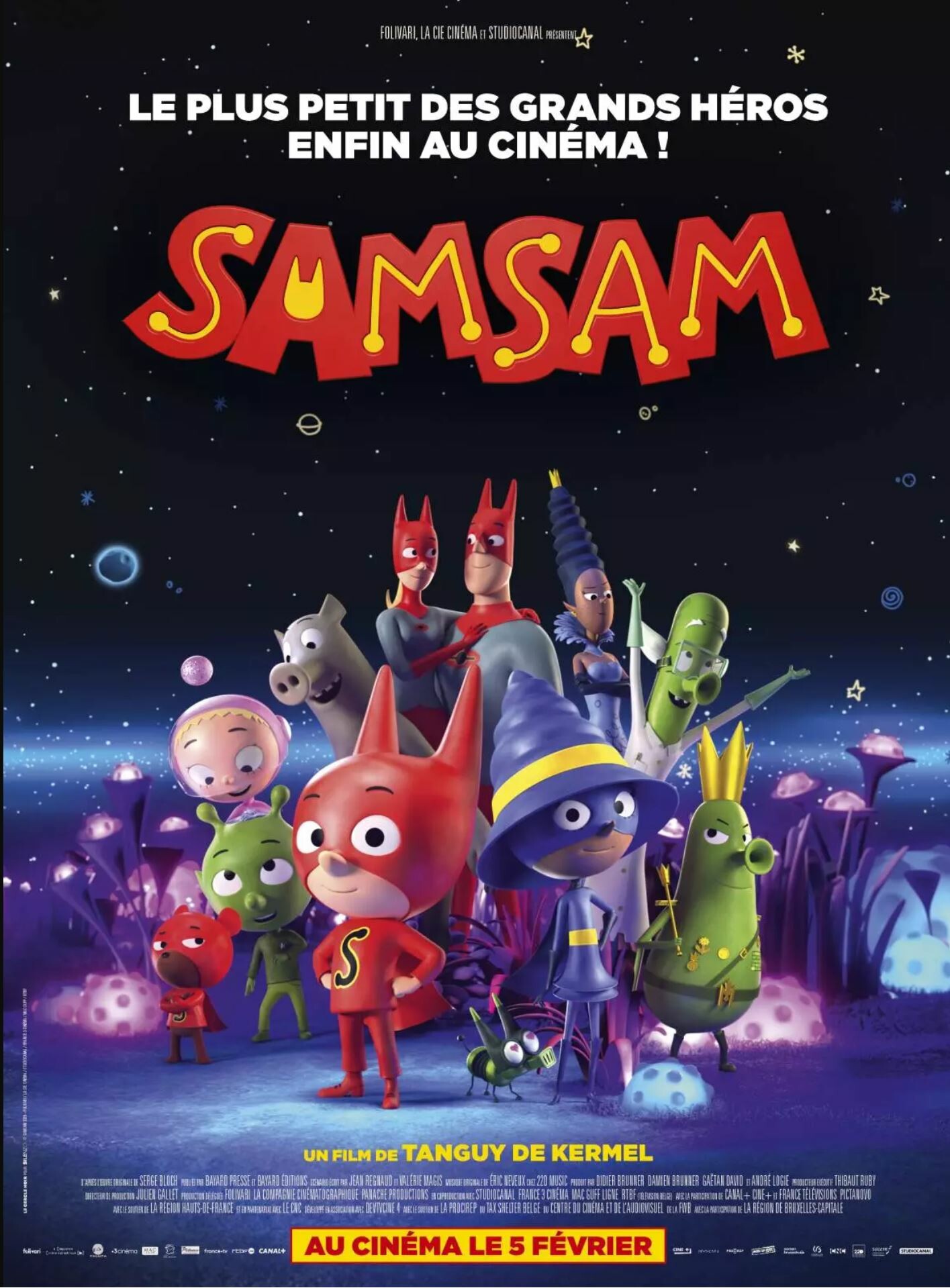 ArtStation - Character modeling on SAMSAM MOVIE