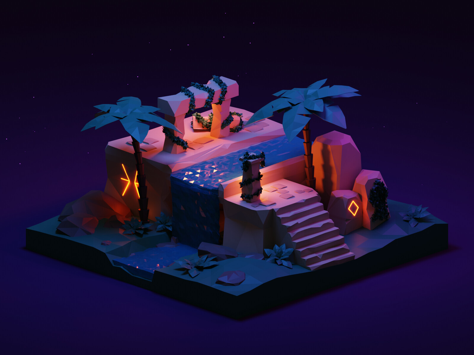 ArtStation - Old runes set