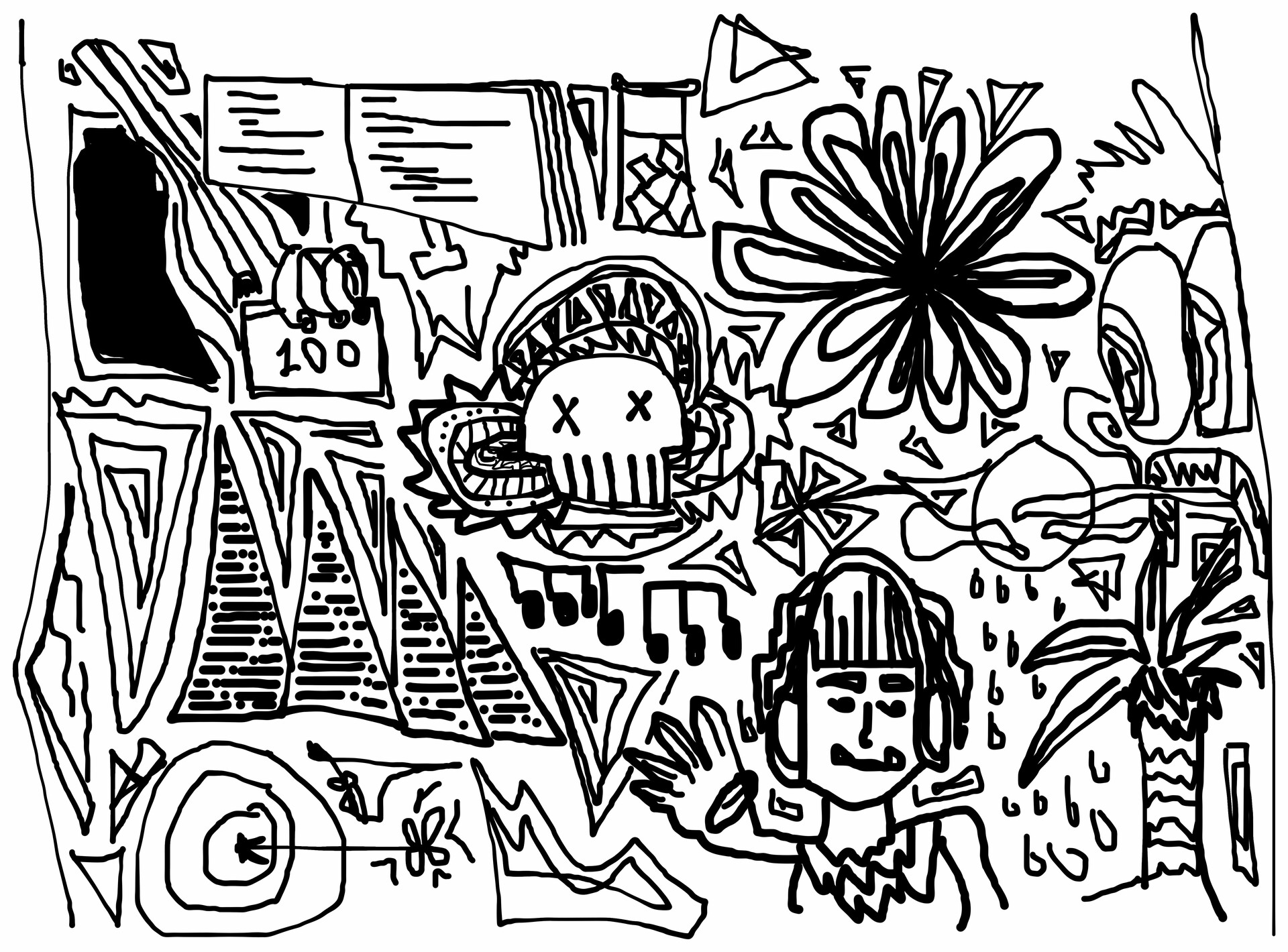 ArtStation - funky doodles