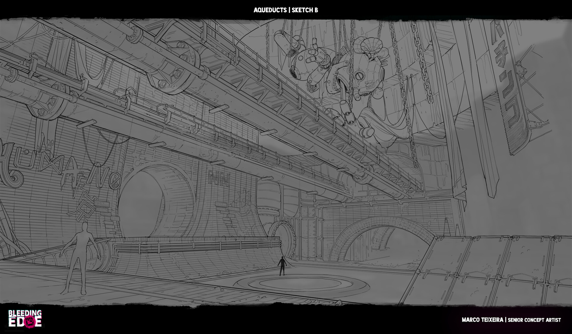 Marco Teixeira | Digital Art - Bleeding Edge | MAPS SKETCHES