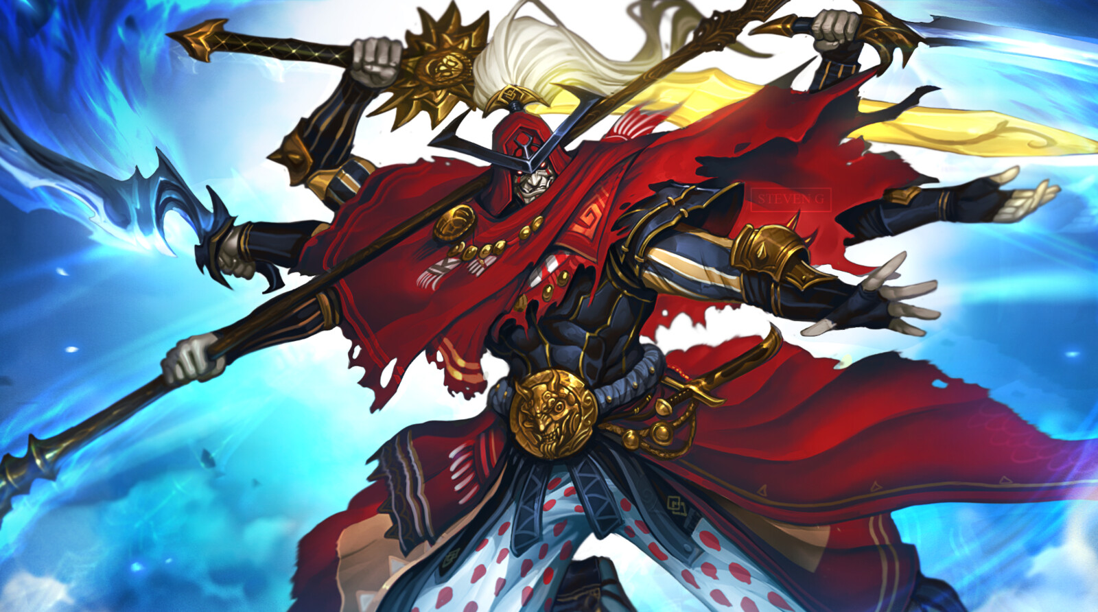 Steven G - Gilgamesh Final Fantasy redesign