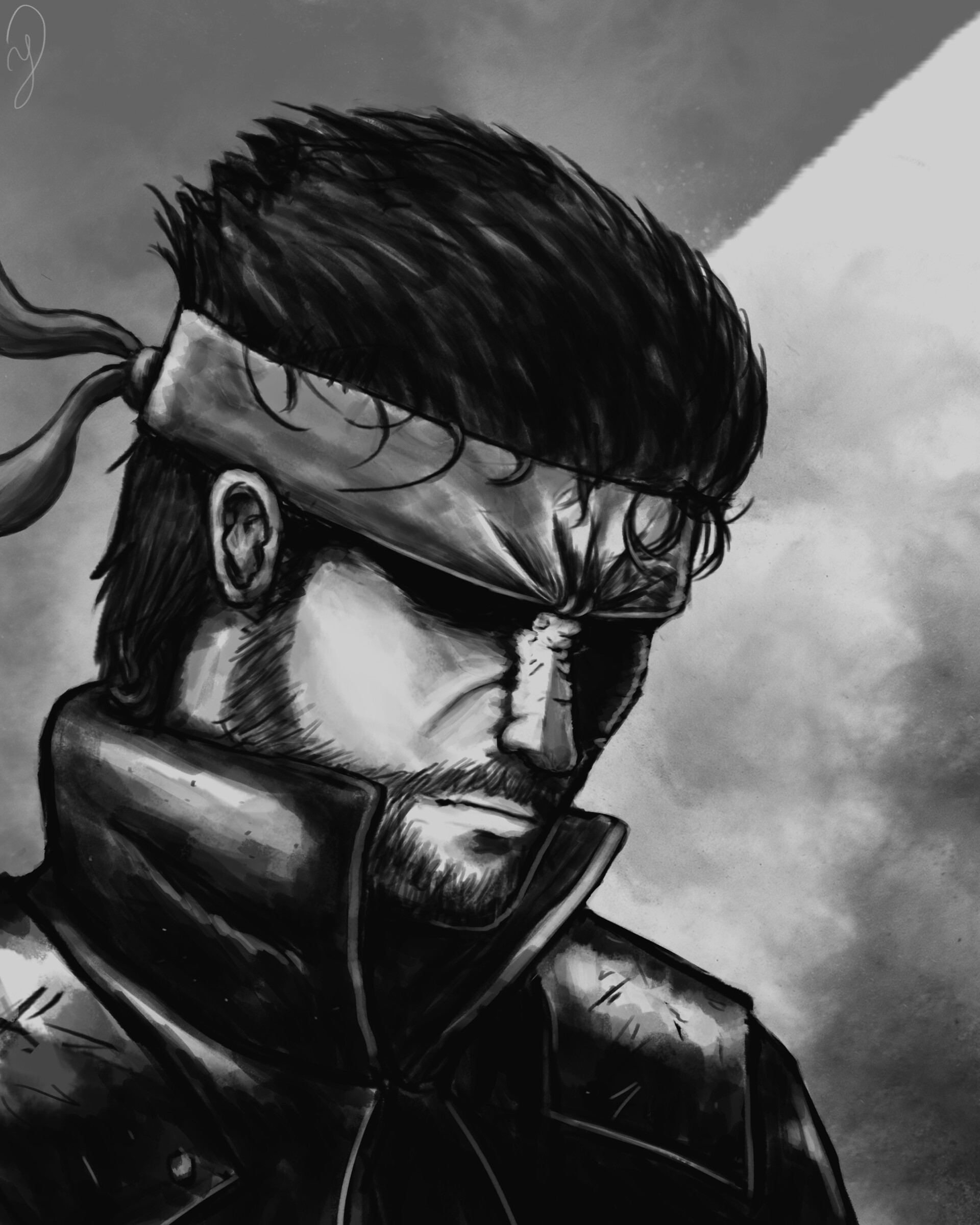 ArtStation - Solid Snake