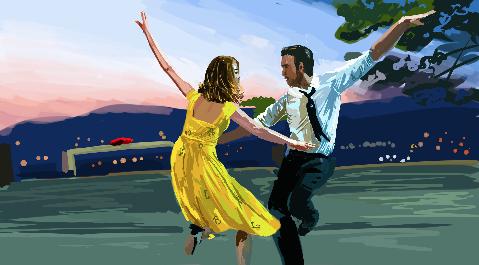 ArtStation - winning the fight, so dancing