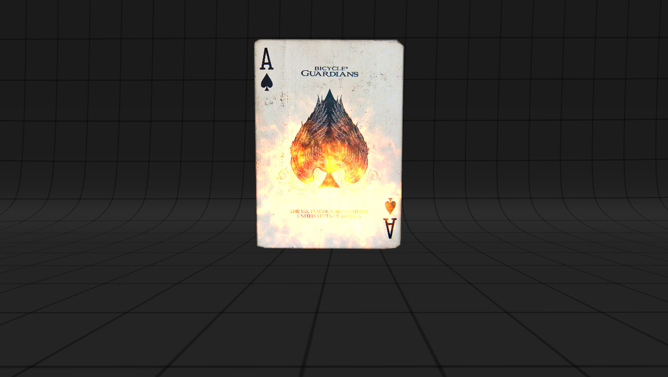Sri - Unity Game Effects VFX - Burning Card