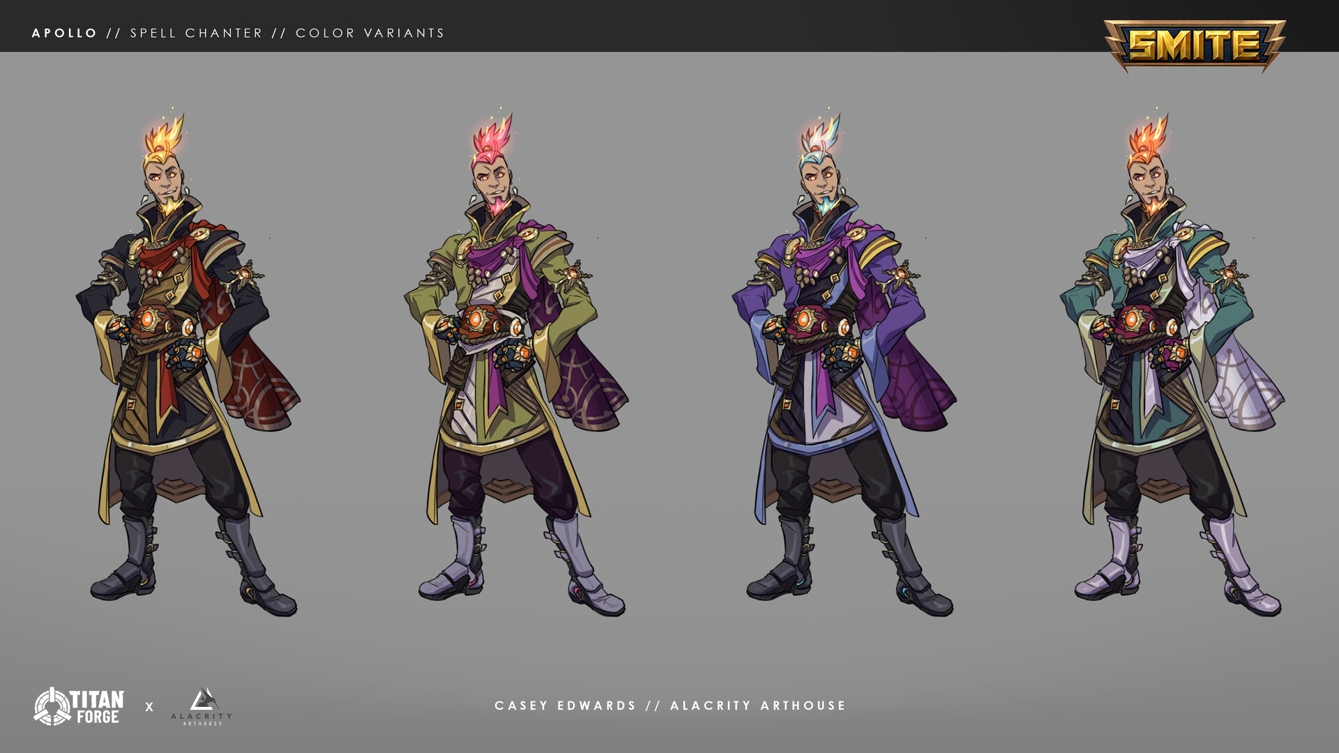 Smite Apollo Concept Art