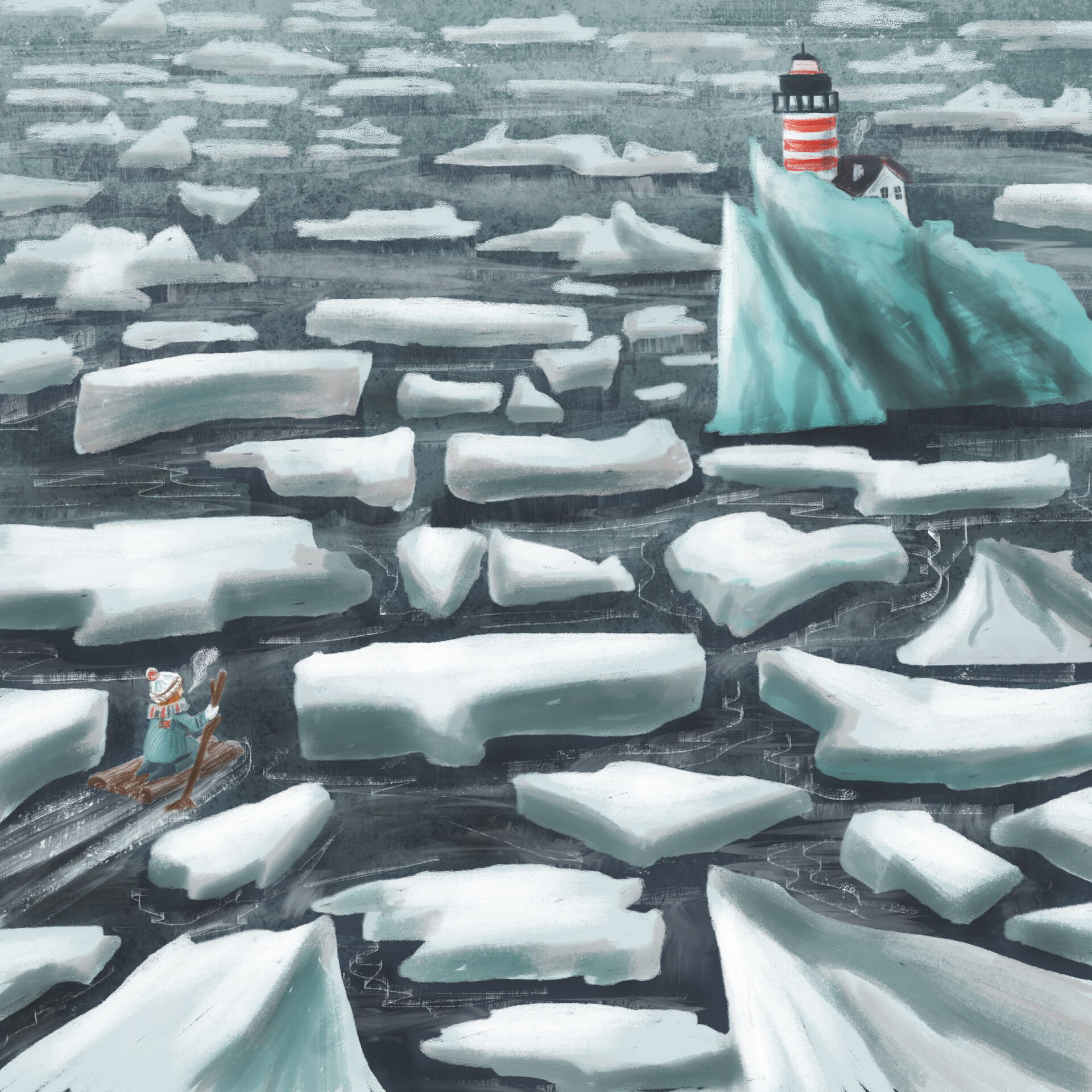 ArtStation - Ice Journey