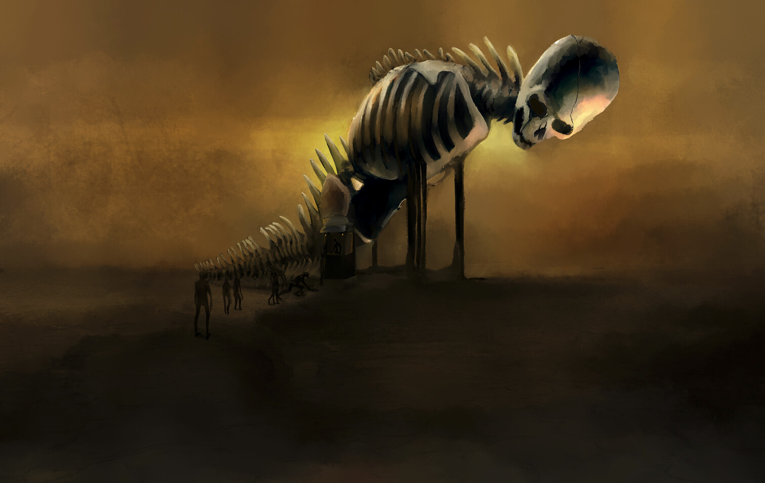 ArtStation - Skeletal Ride