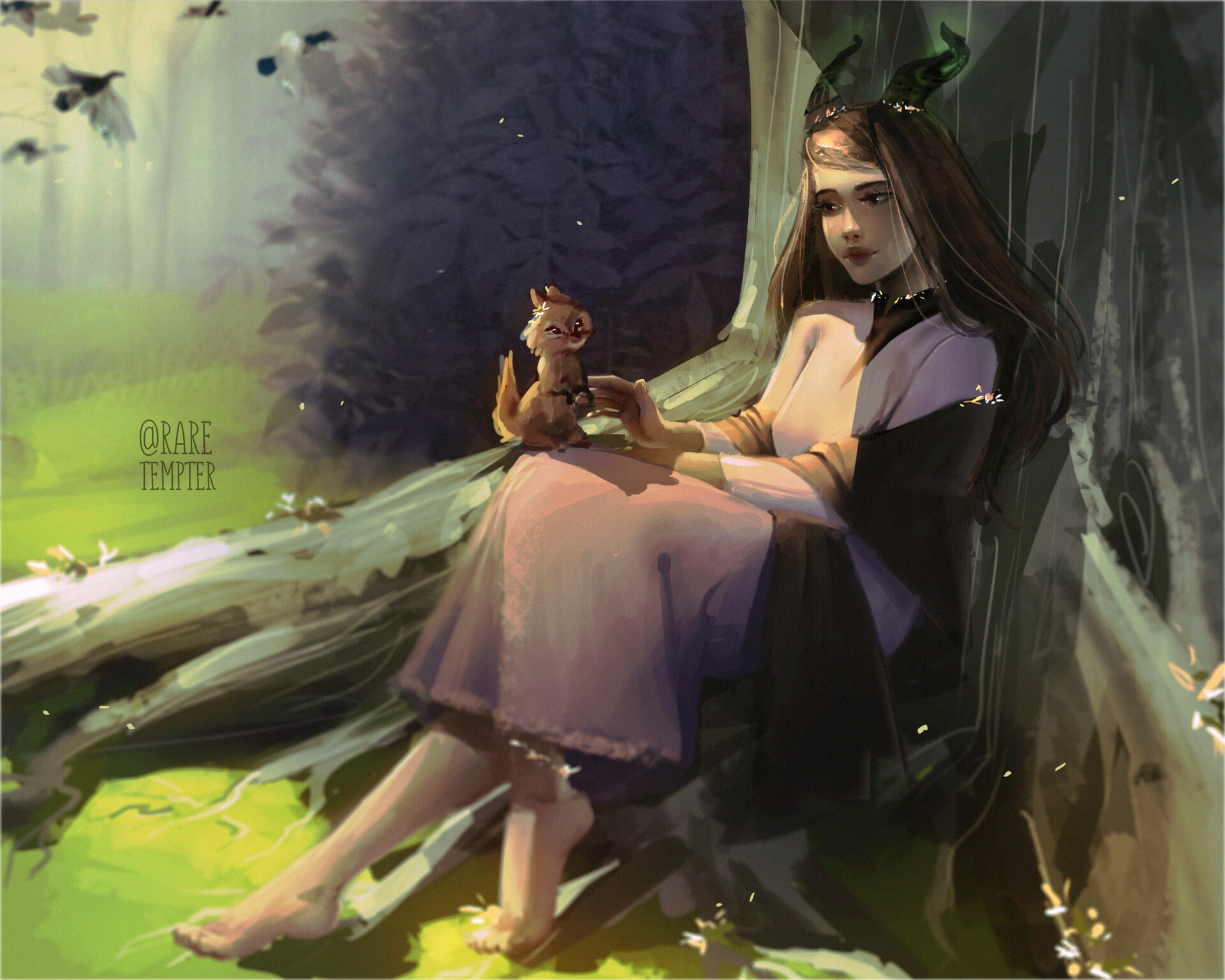 ArtStation - What if in disney the evil characters were good