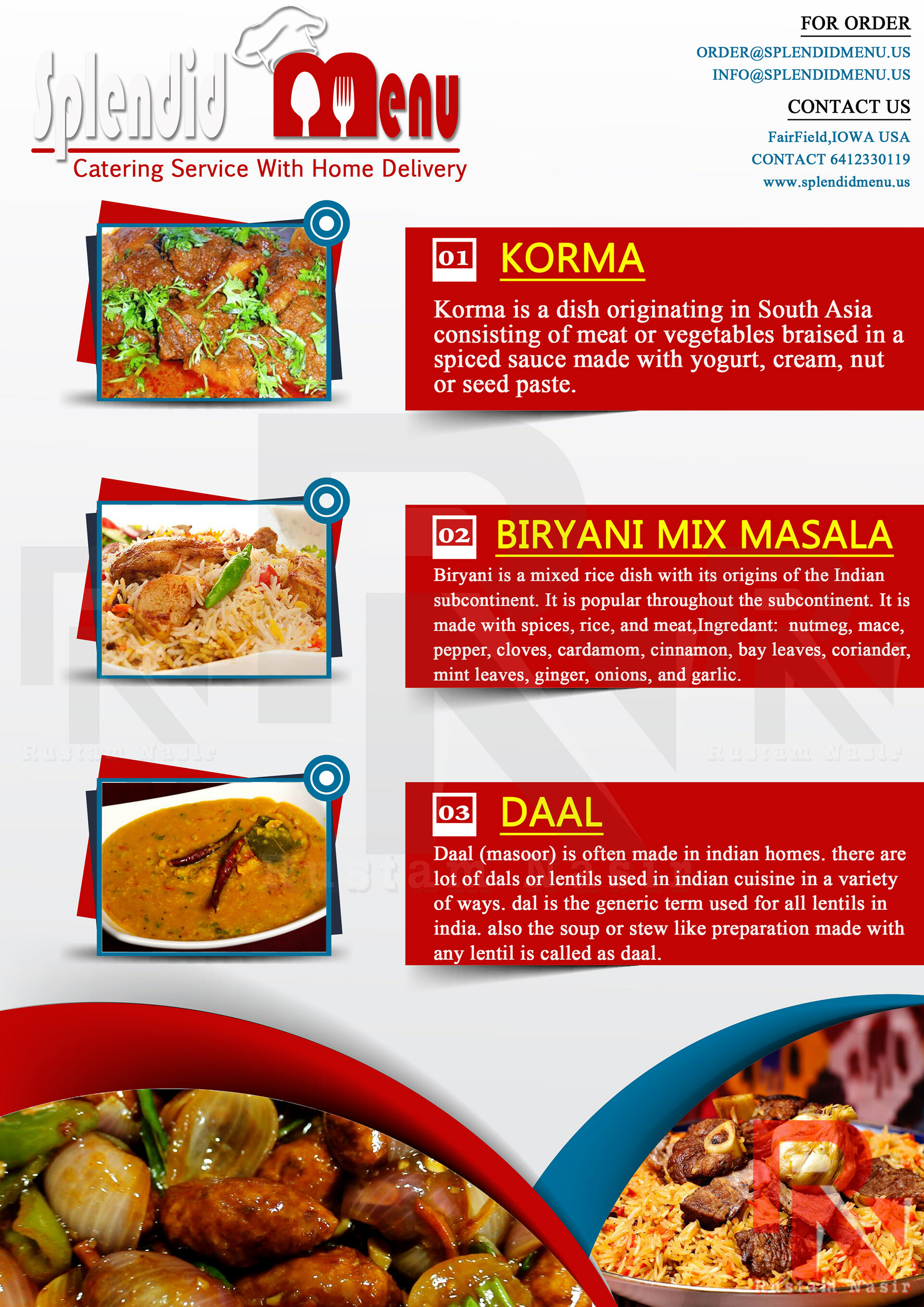 ArtStation - Splendid Menu Flyer