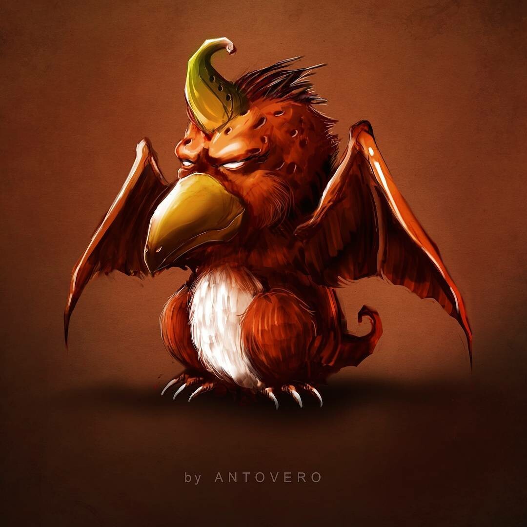 ArtStation - Dragon Bird
