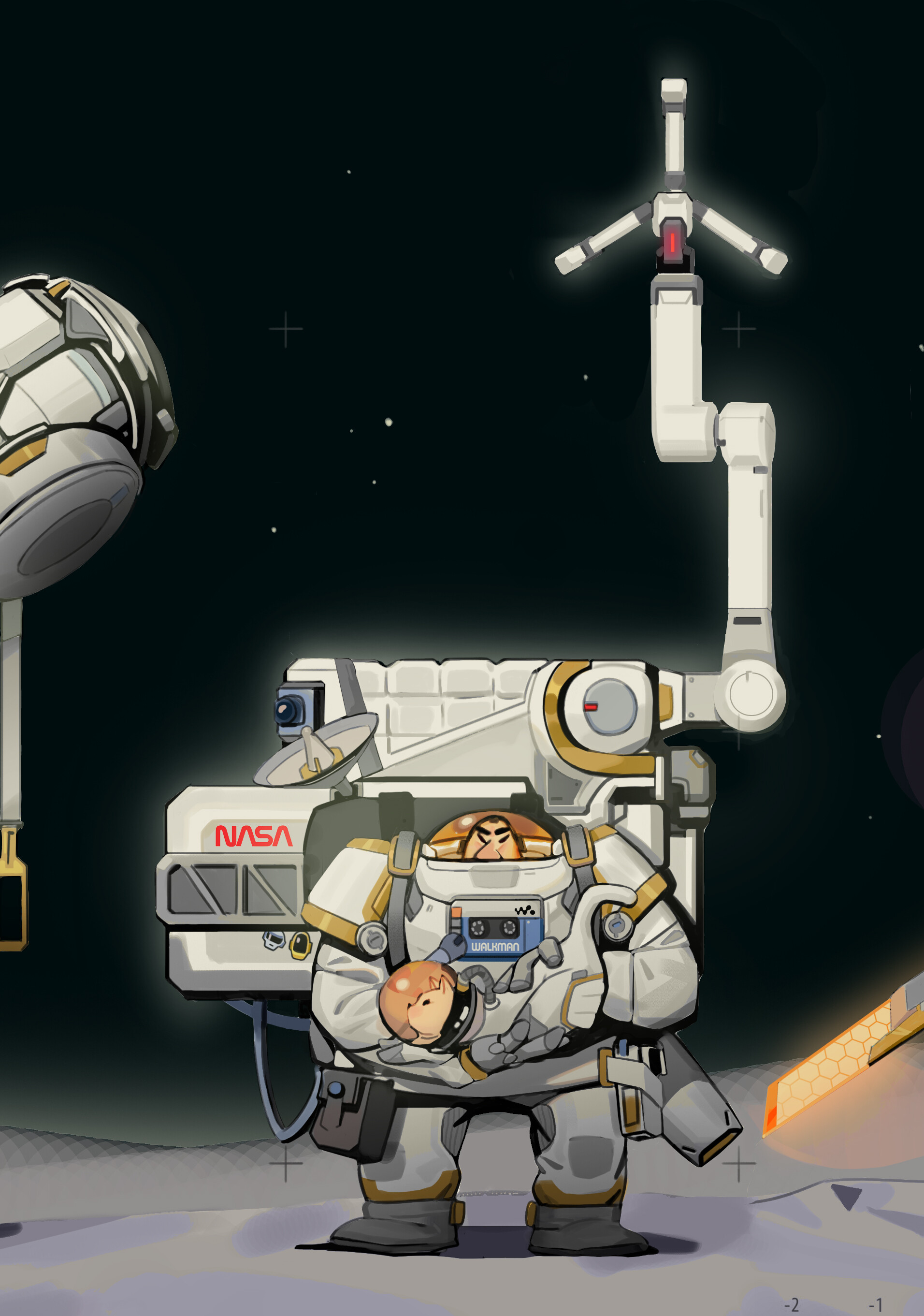 Lee 77 - Space Punk [concept design]