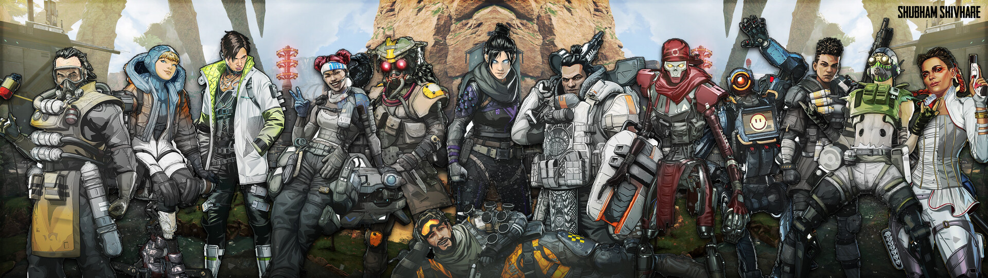 ArtStation - Apex legends 2020