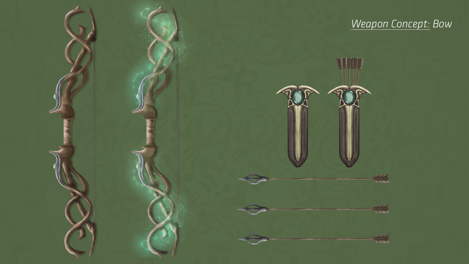 ArtStation - 2D and 3D Bow