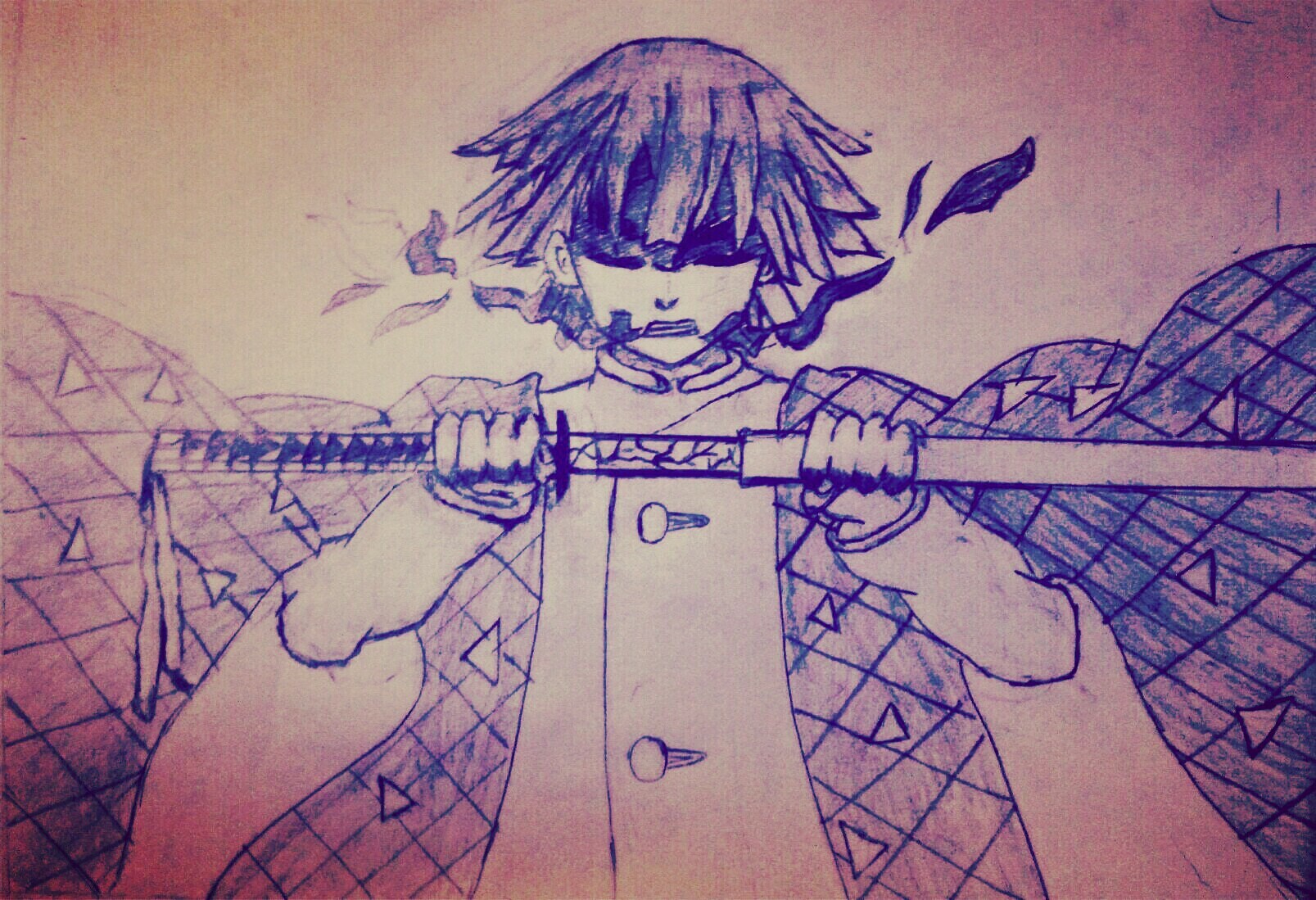 ArtStation - zenitsu lightning style