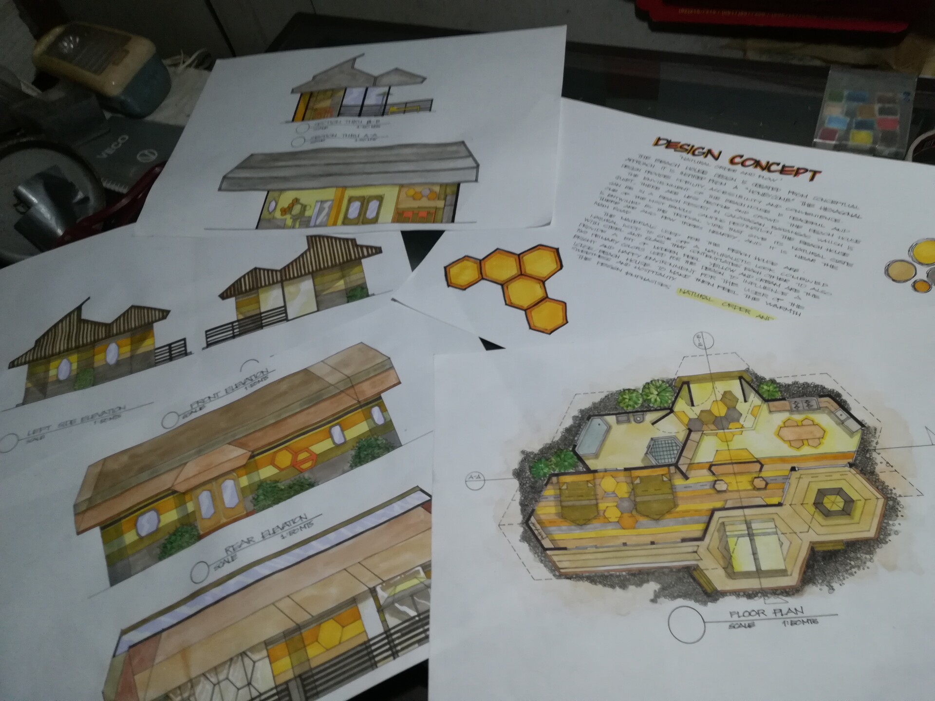 Manual Architectural Presentation Board