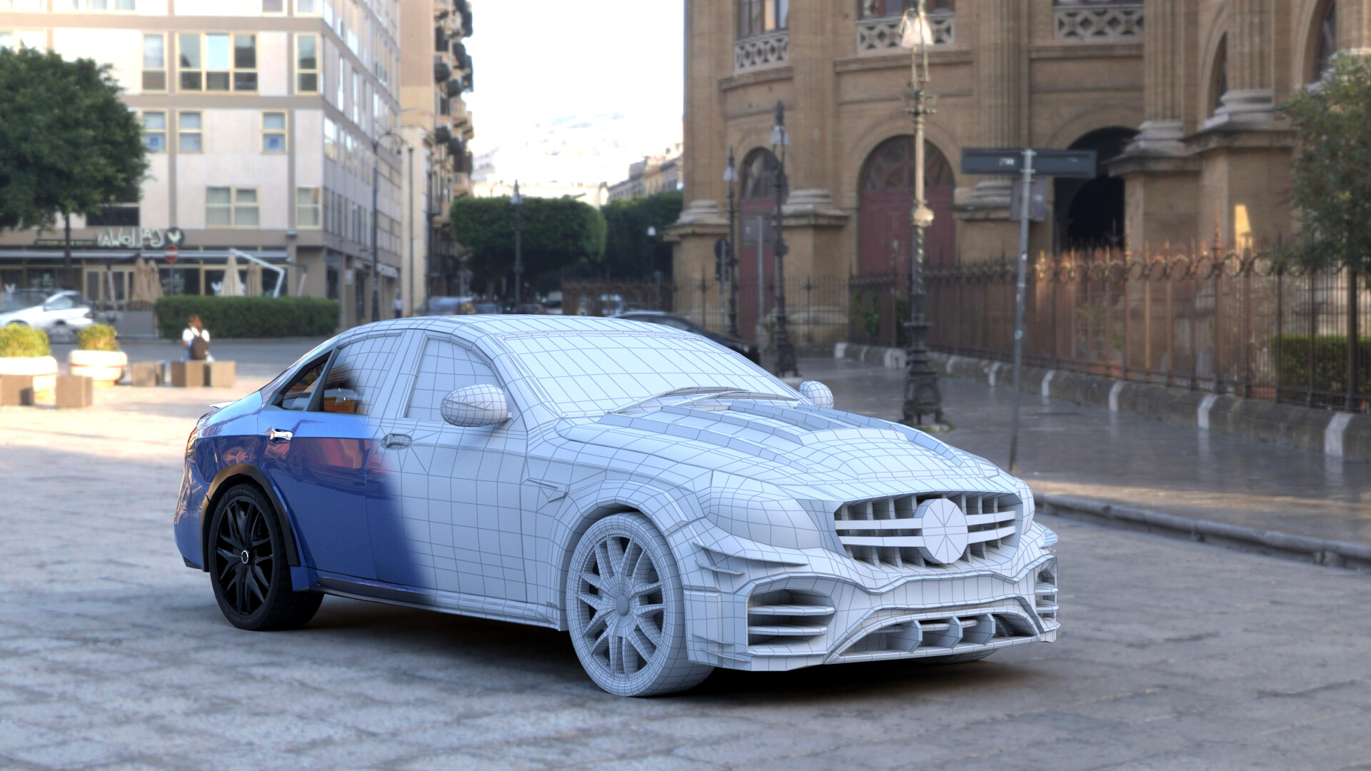 ArtStation - Low Poly Game Ready Model Sport Car