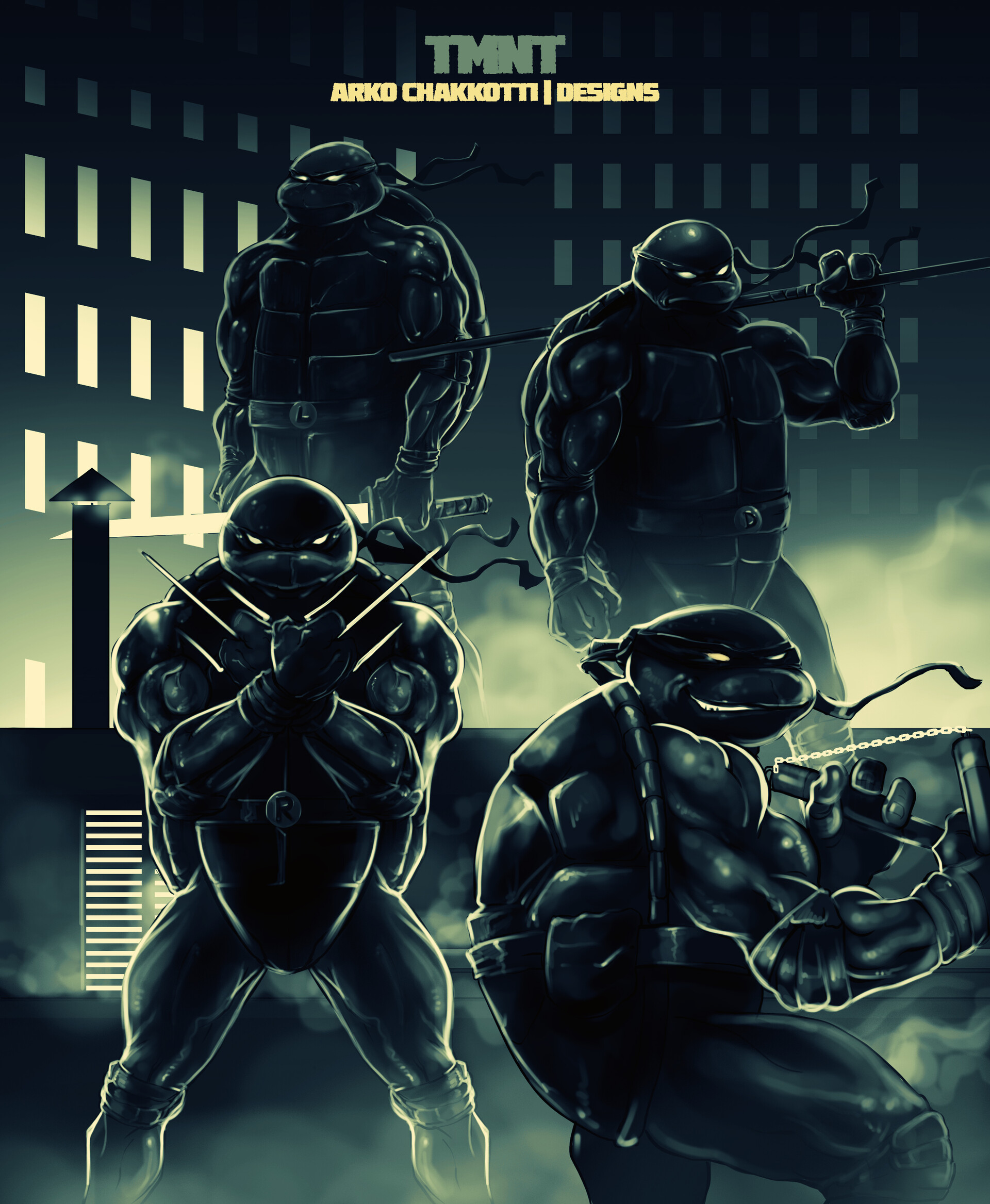ArtStation - TMNT