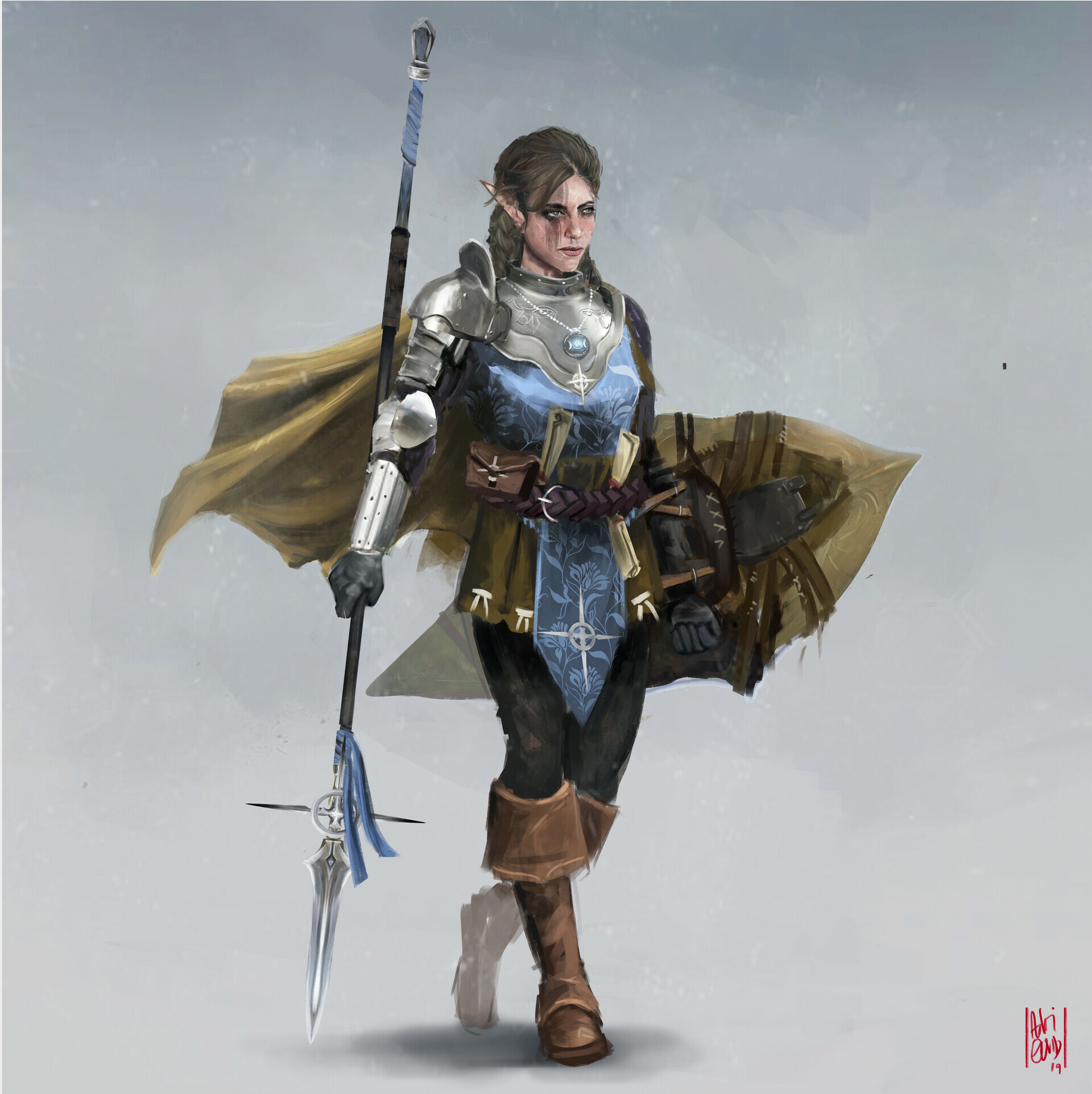 ArtStation - ELF CLERIC