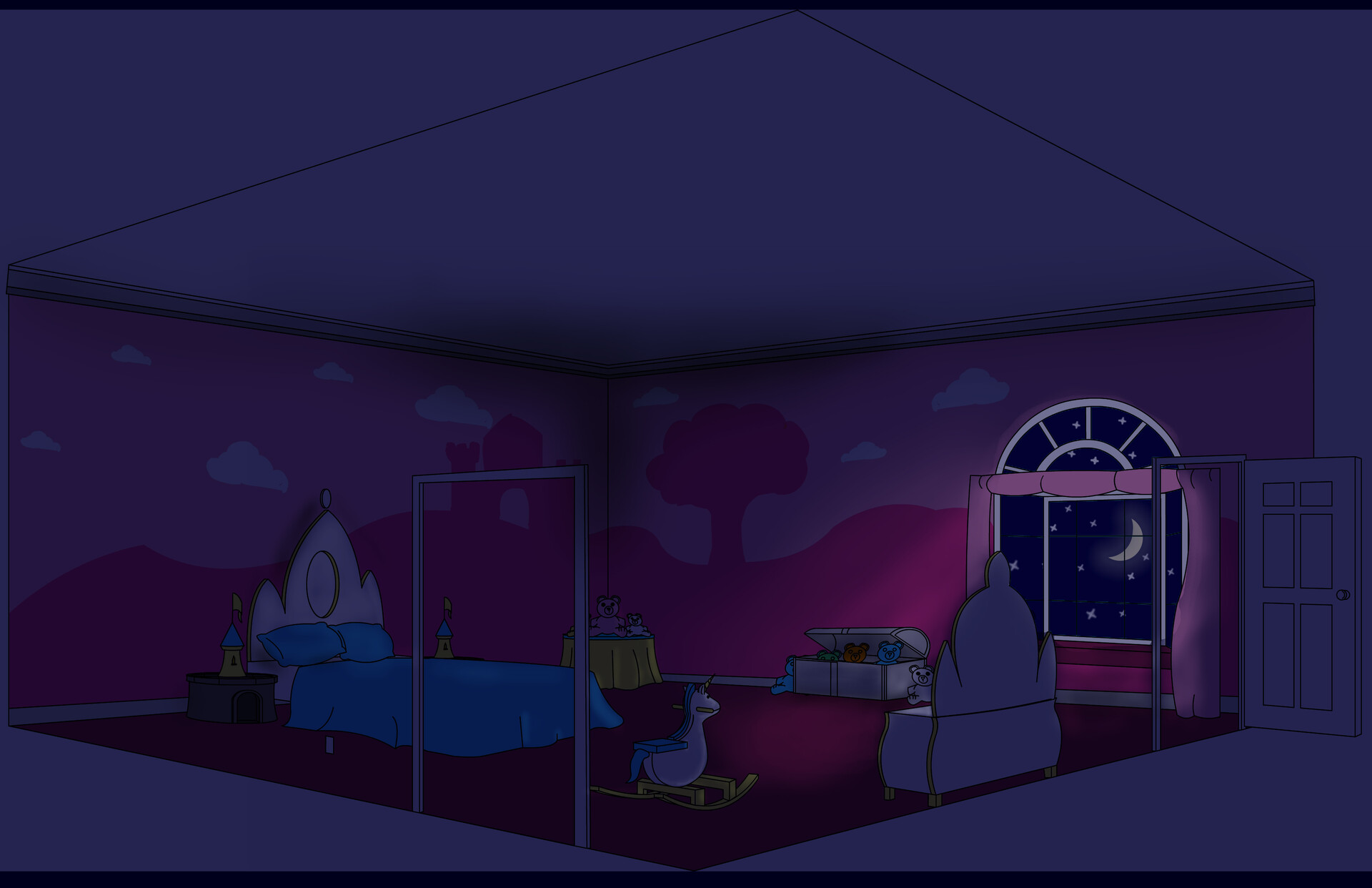 ArtStation - Ricki's Room Concept