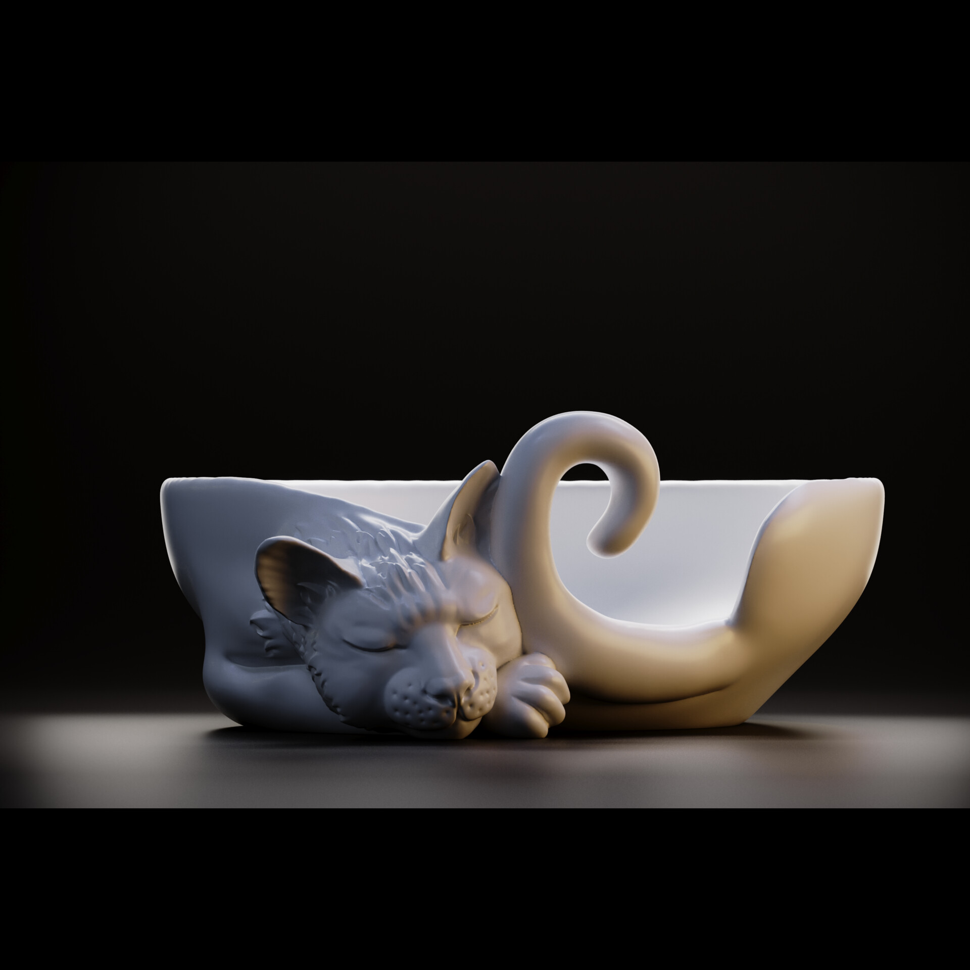 ArtStation - Cat Plate