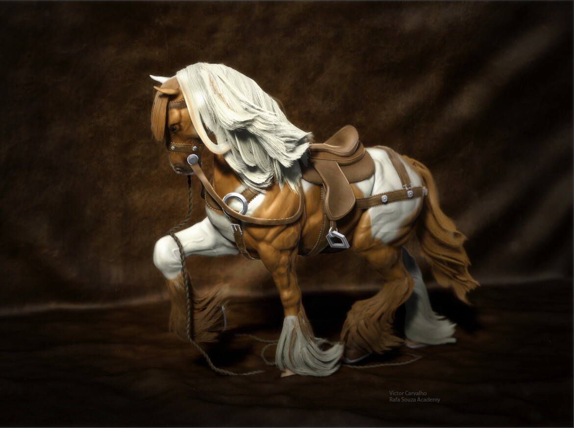 ArtStation - Horse - Gran Cavallo