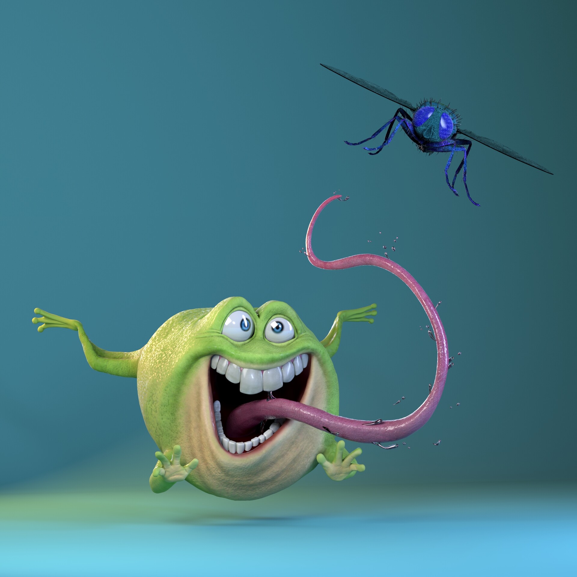 ArtStation - Happy frog